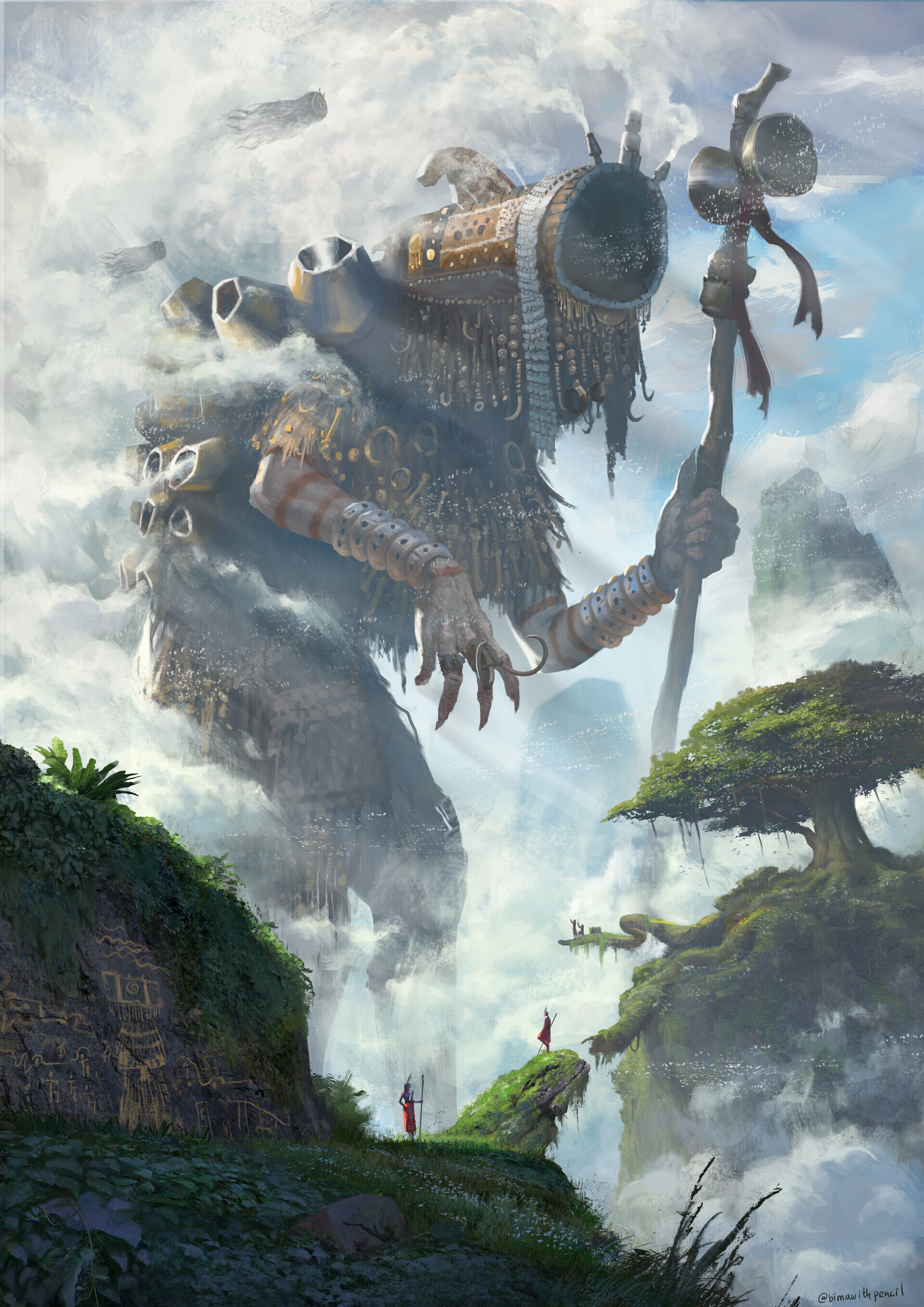 ArtStation - The Cloud Giant