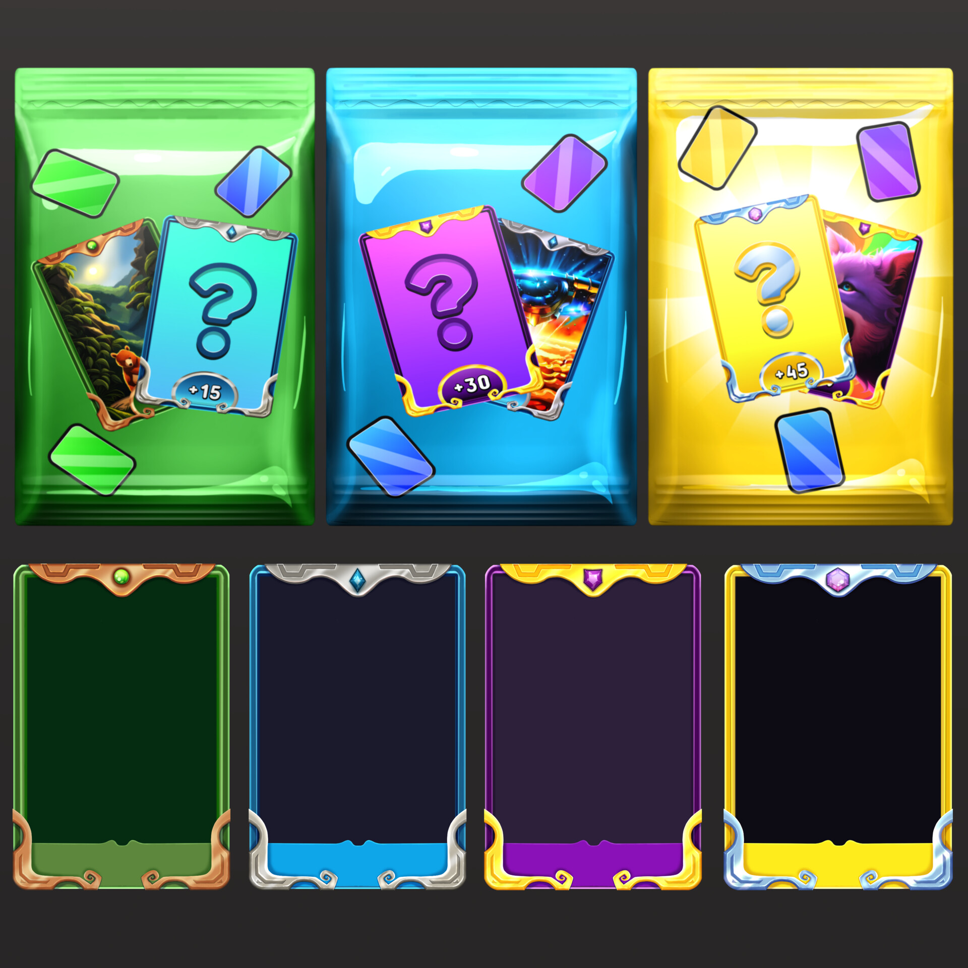 ArtStation - Cards and Packages