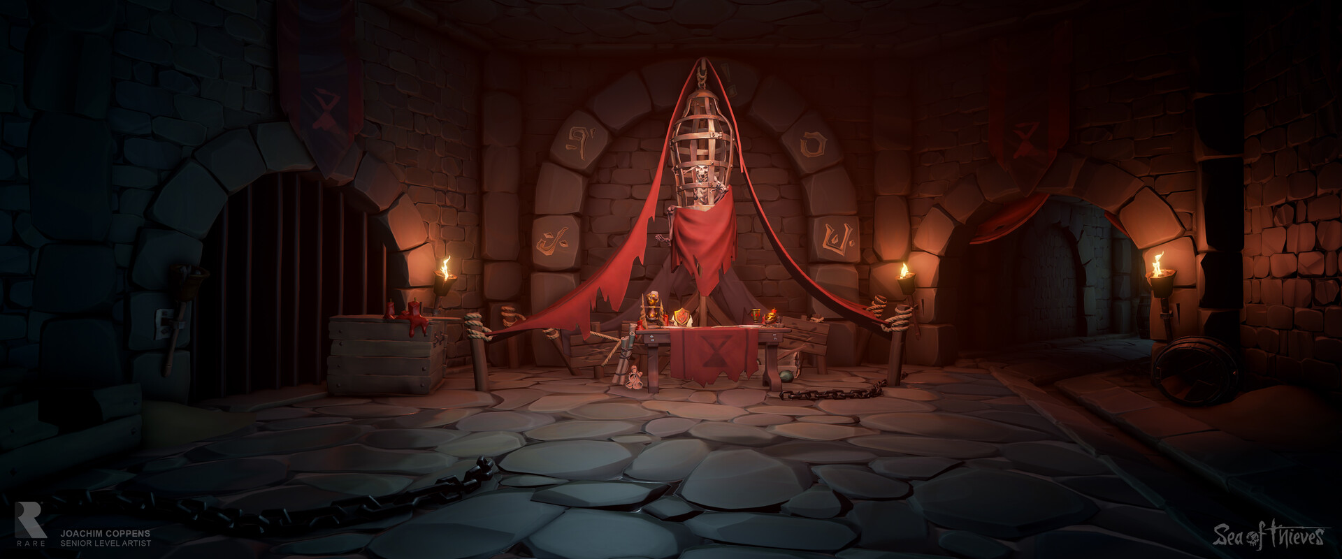 Joachim Coppens - Artstation Portfolio - Sea of Thieves - Port Merrick
