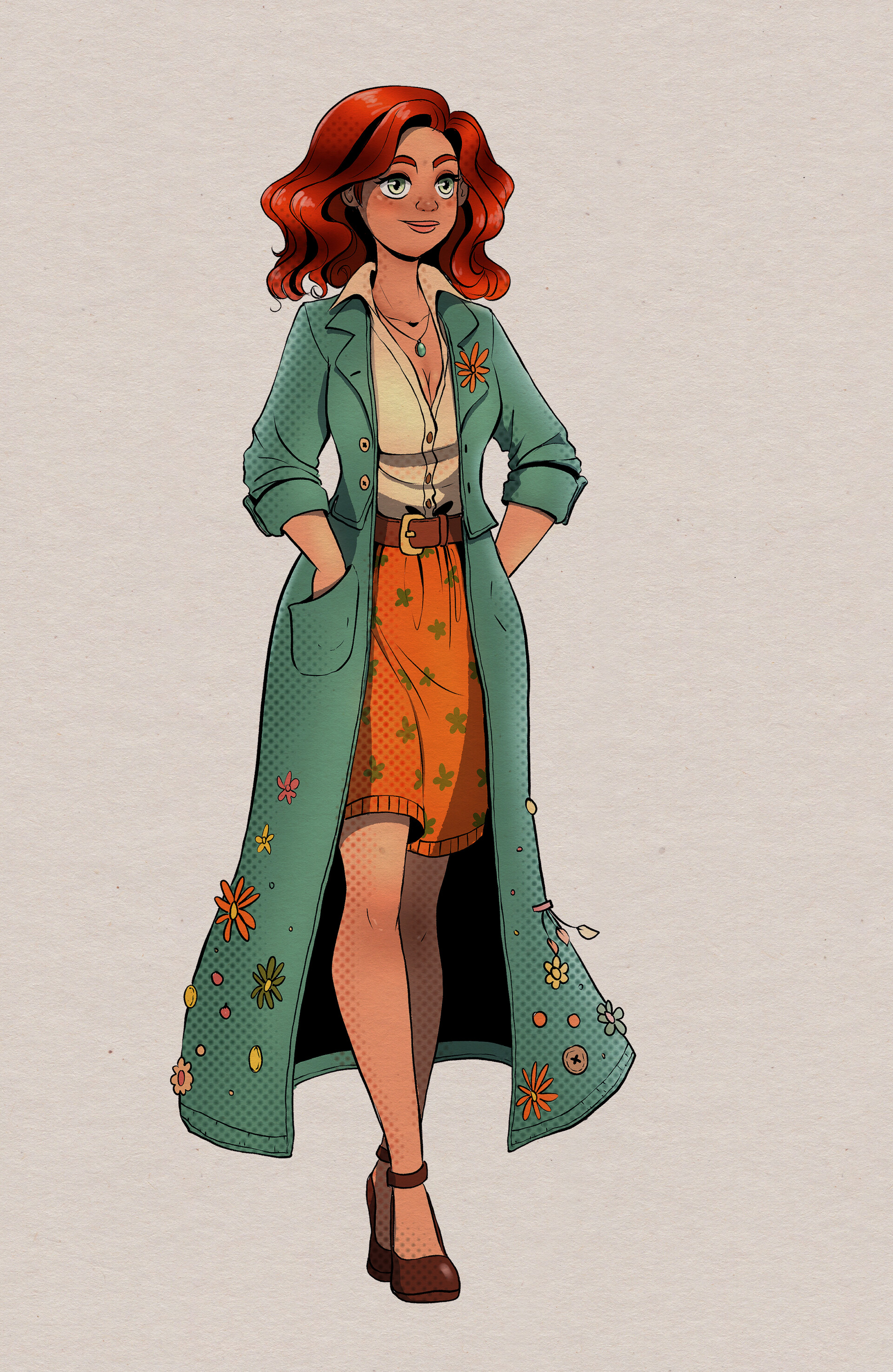 Ruby draws - fashion and friendship