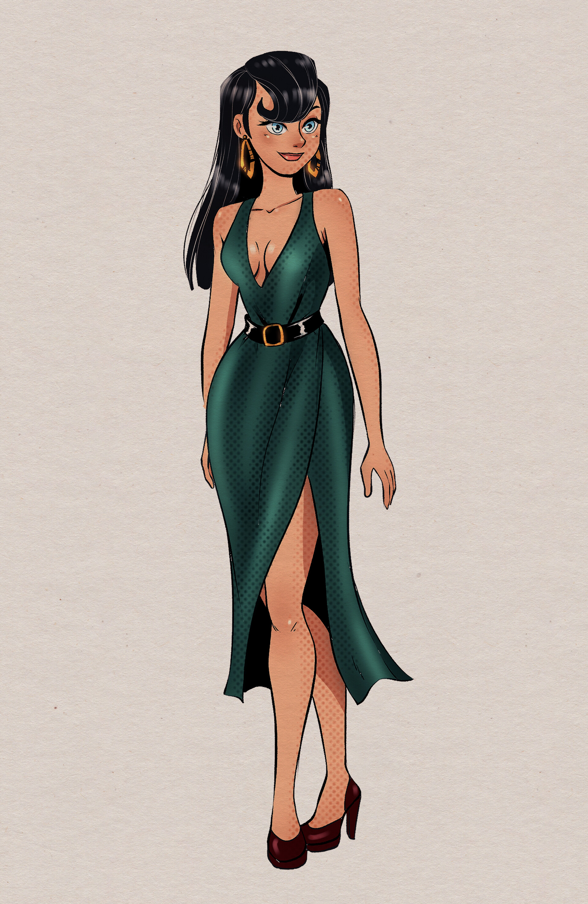 Ruby draws - fashion and friendship