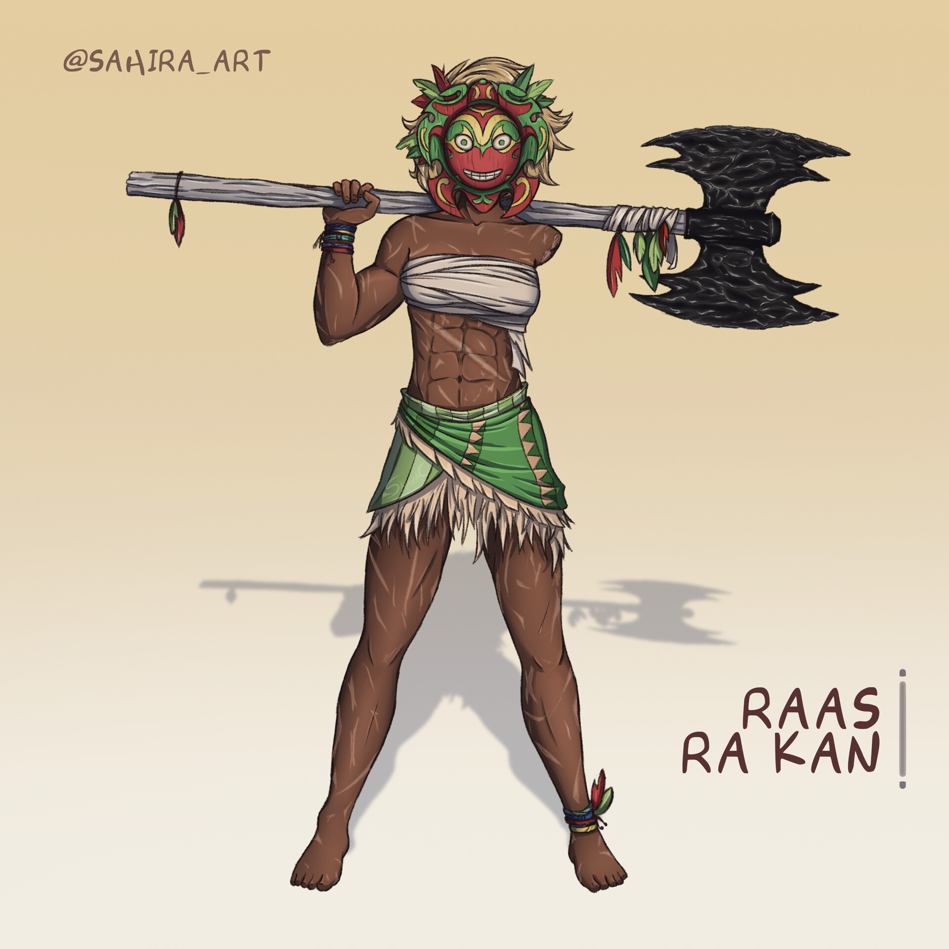 Sarah Costanzo - Ras Ra Kan of the Burning Tide