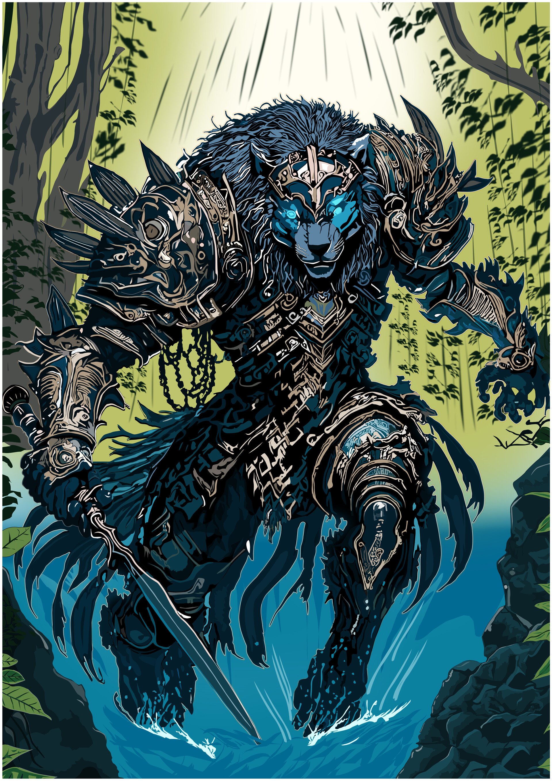 ArtStation - Animal concept character illustration