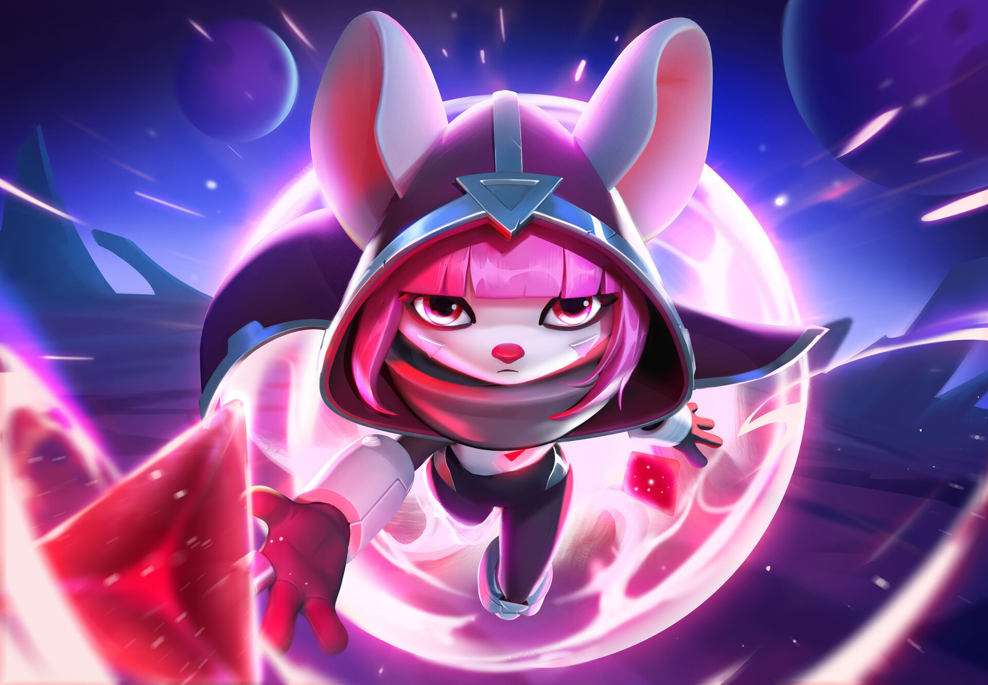 ArtStation - illustration_sci-fi rat witch