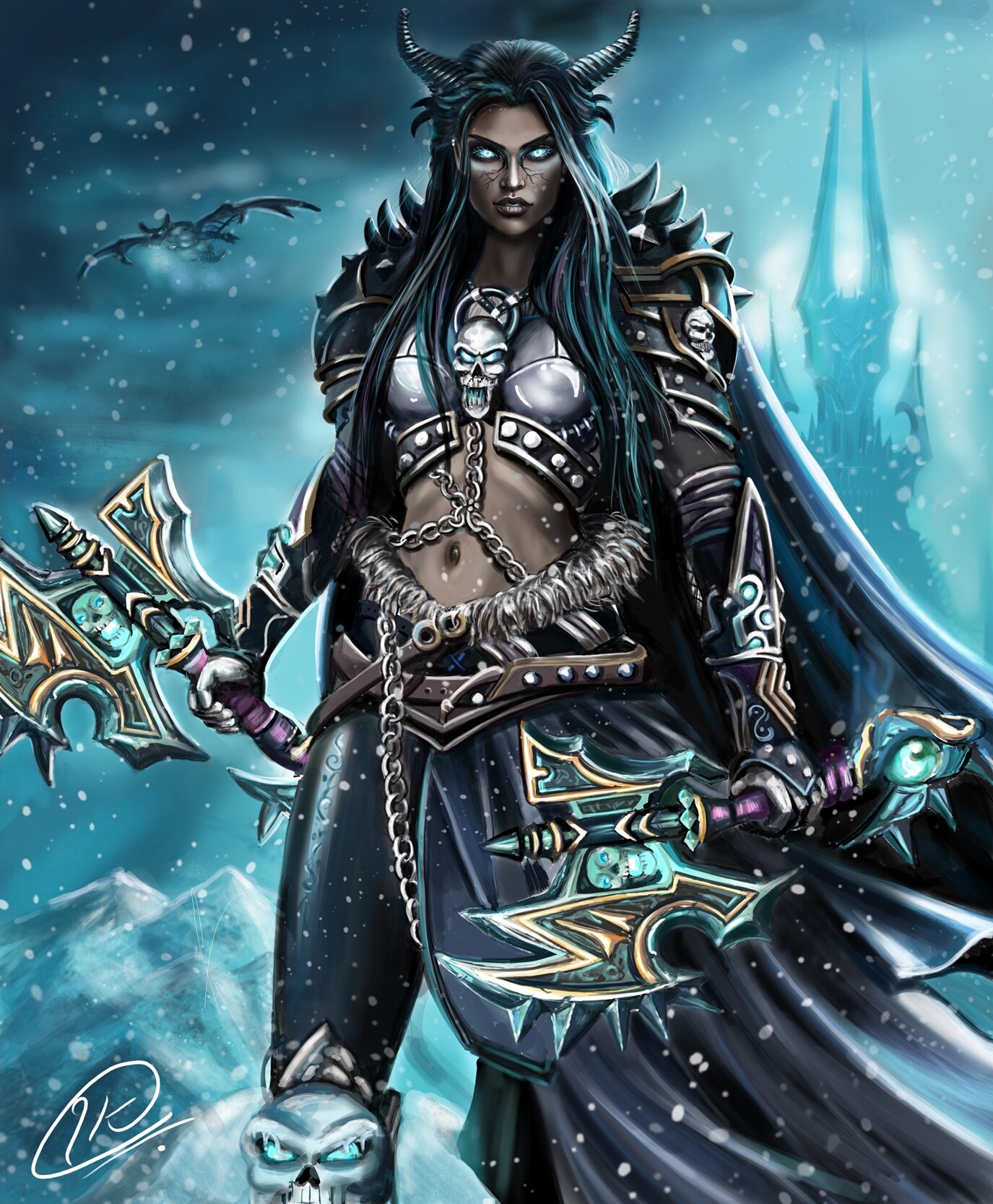 ArtStation - Female Death Knight