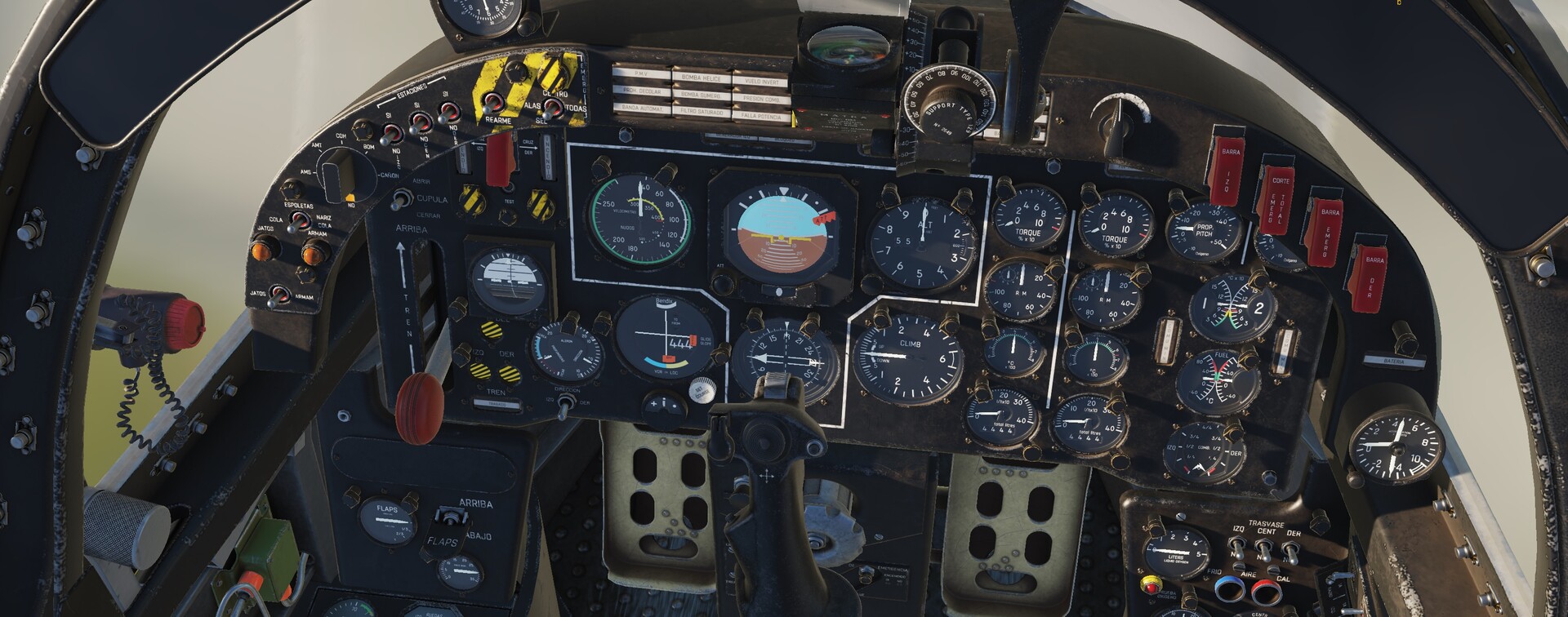 ArtStation - Cockpit - FMA - IA-58 Pucará