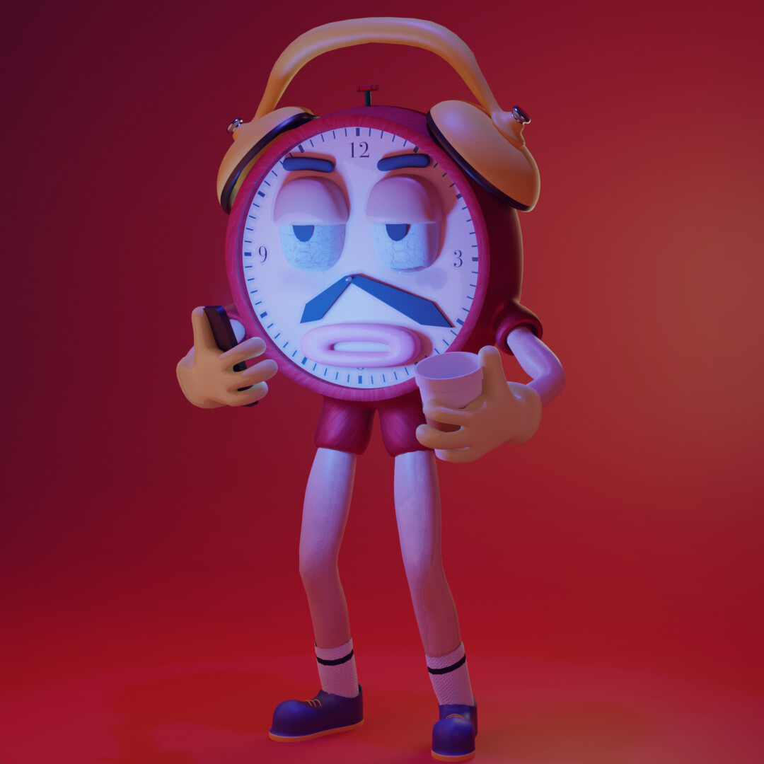 ArtStation - Morning Clock