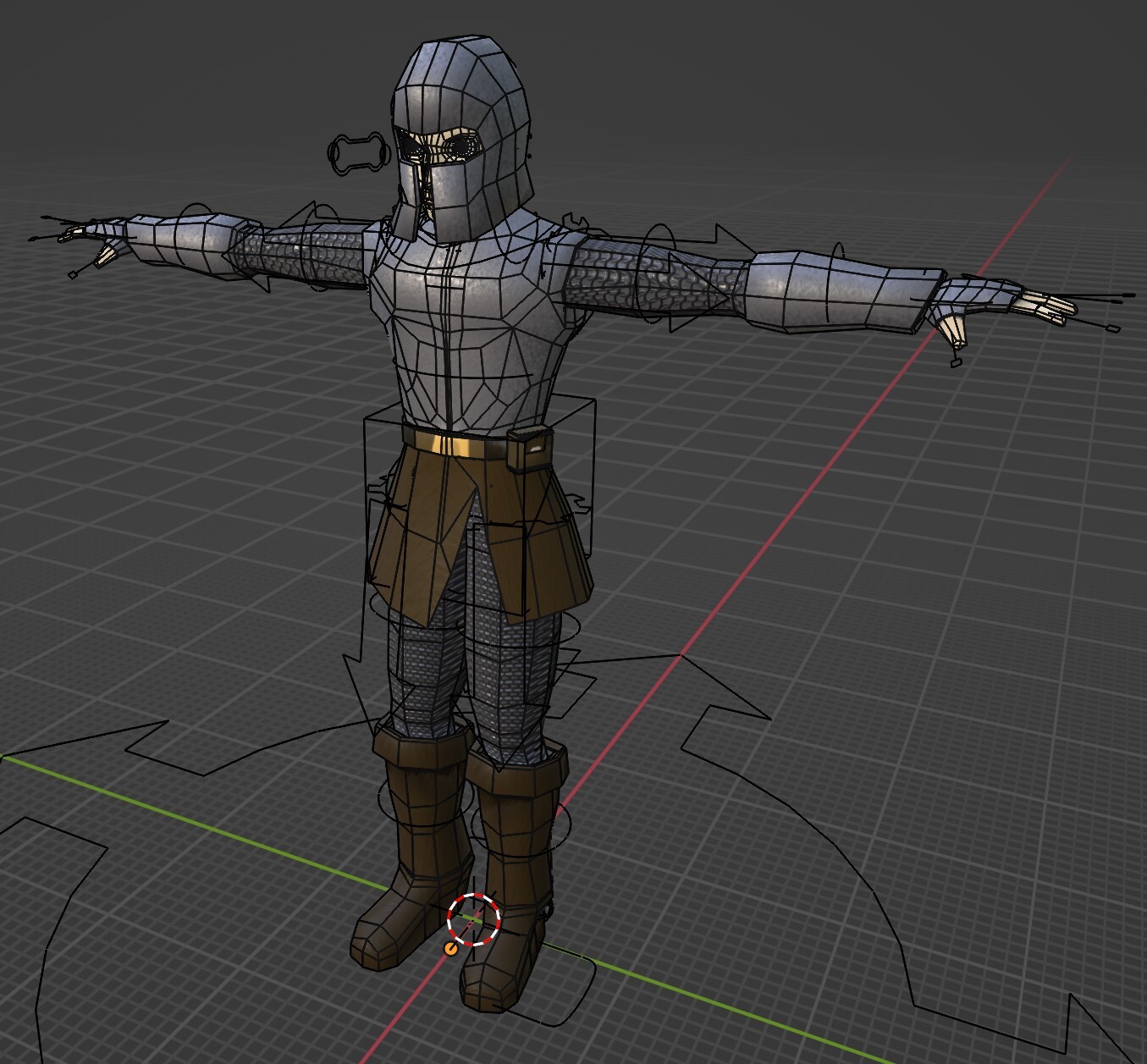 ArtStation - Low poly - Game Ready - NPC Solider