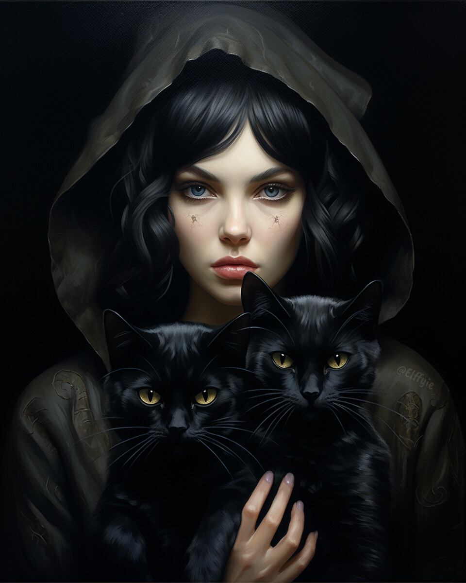 ArtStation - Cat Ladies