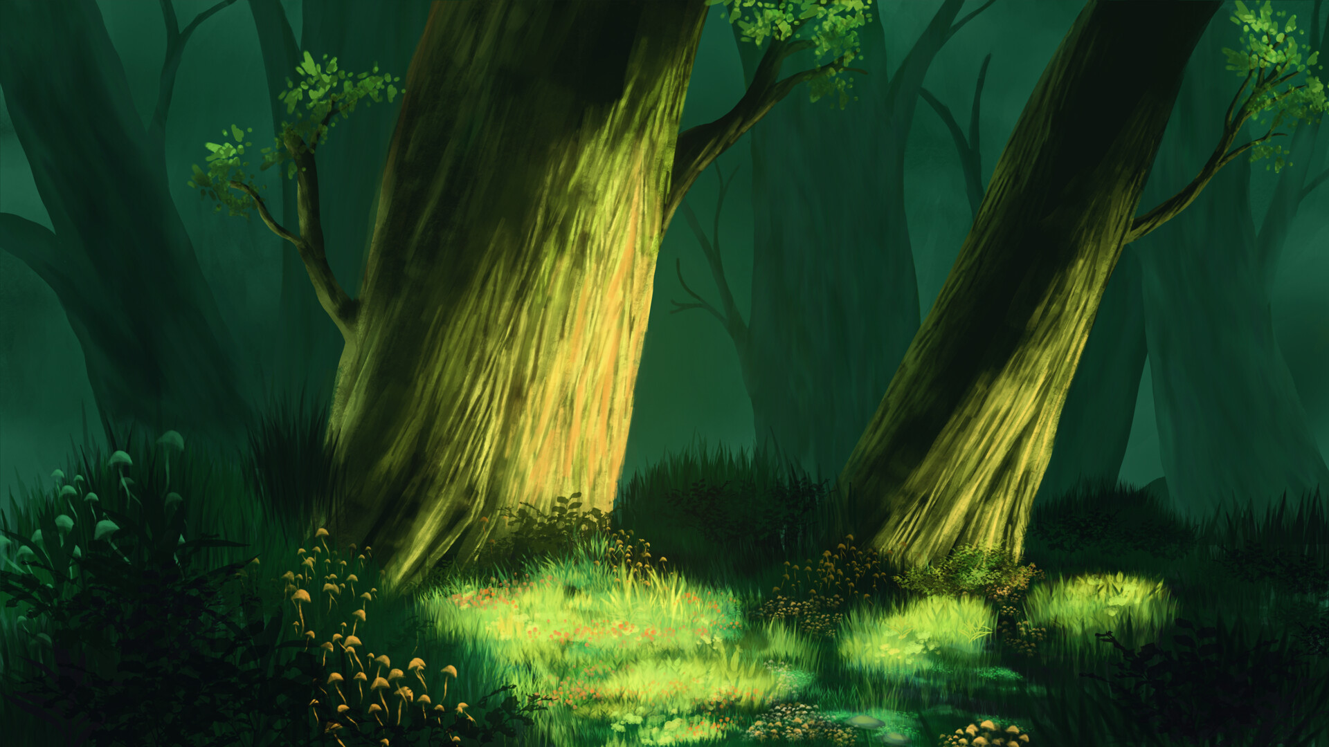 ArtStation - Enchanted Forest