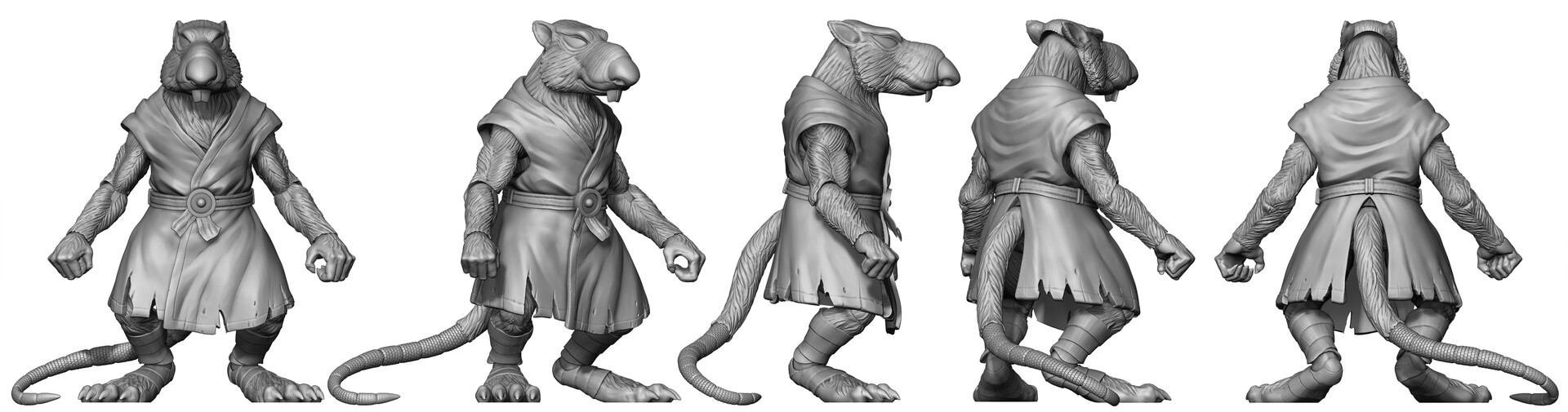 ArtStation - TMNT Ultimates - Splinter