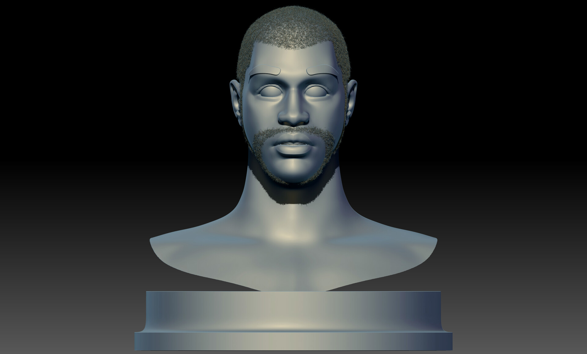 ArtStation - maleHeadSculpt_V