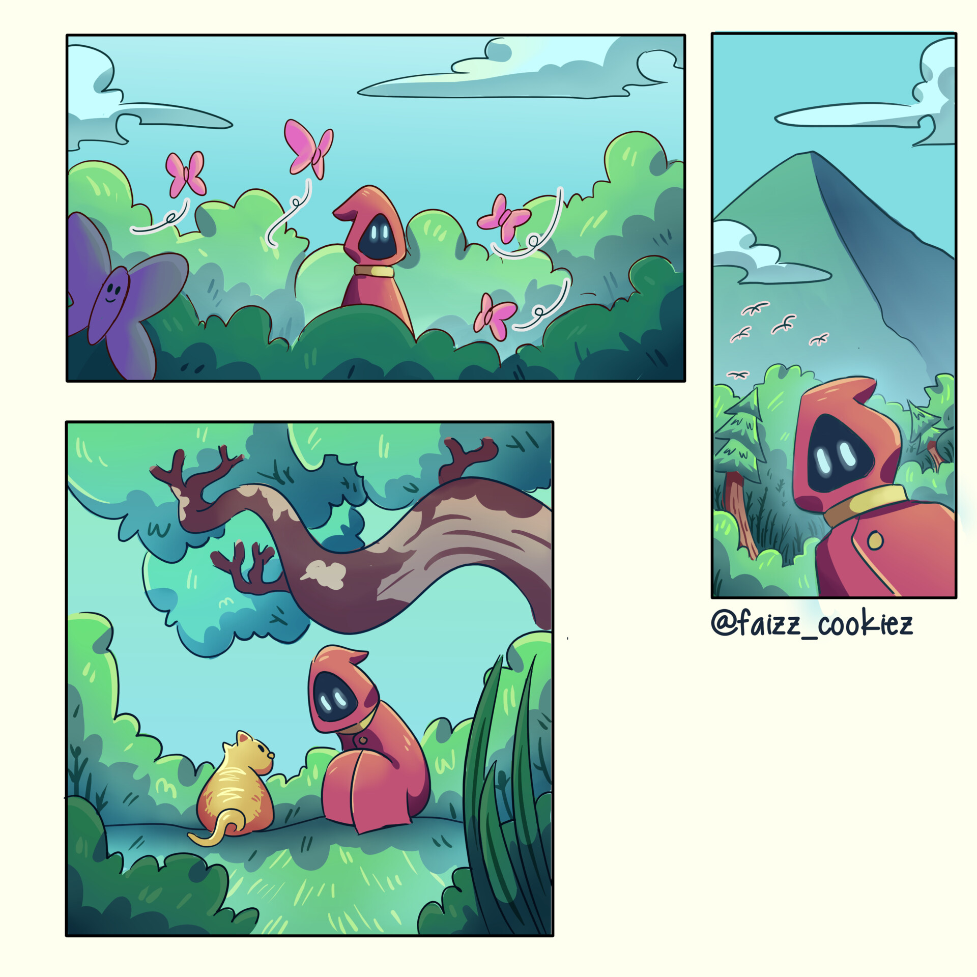 ArtStation - Style Practice | Red "Unknown" Hood