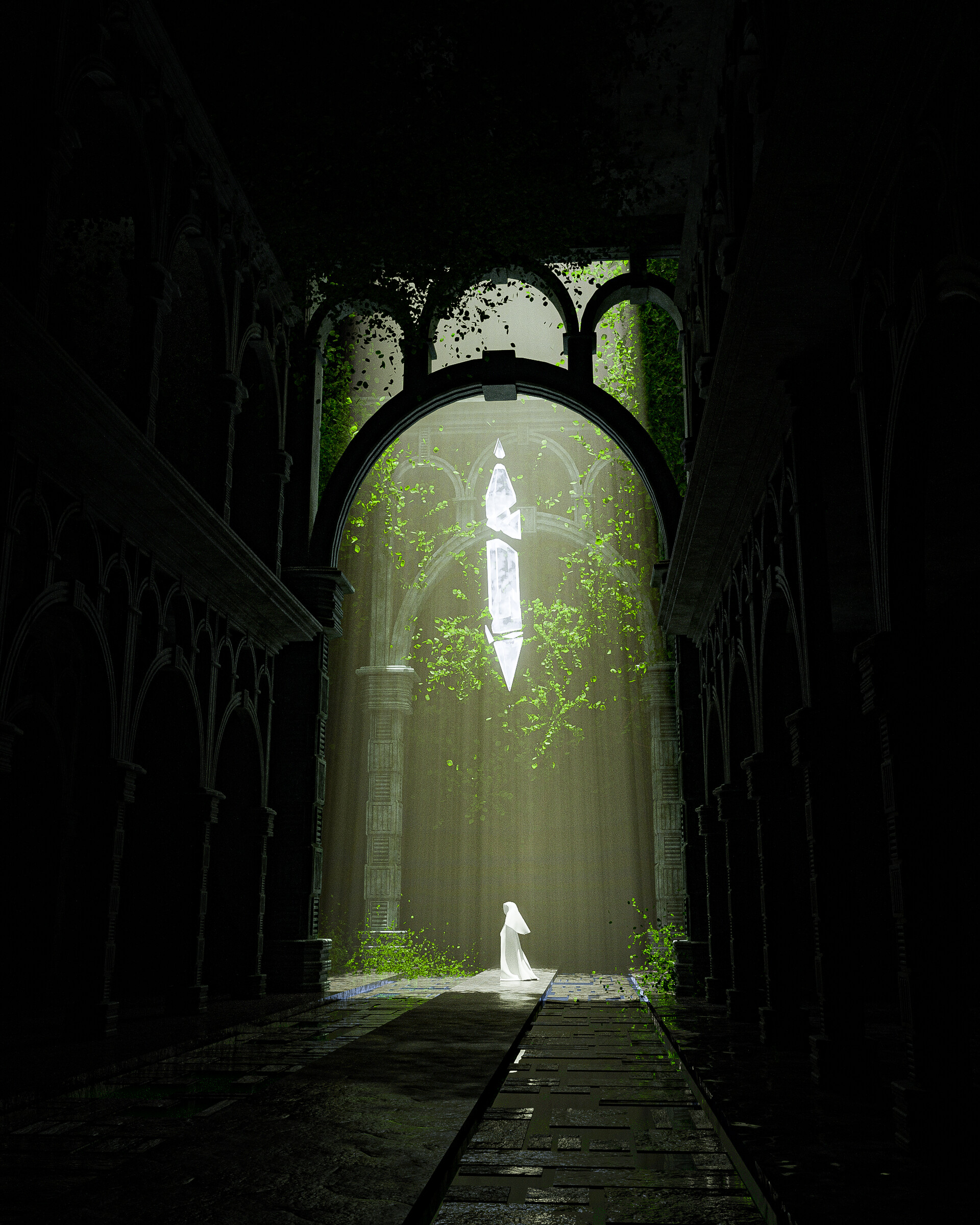 ArtStation - An Anciant Temple