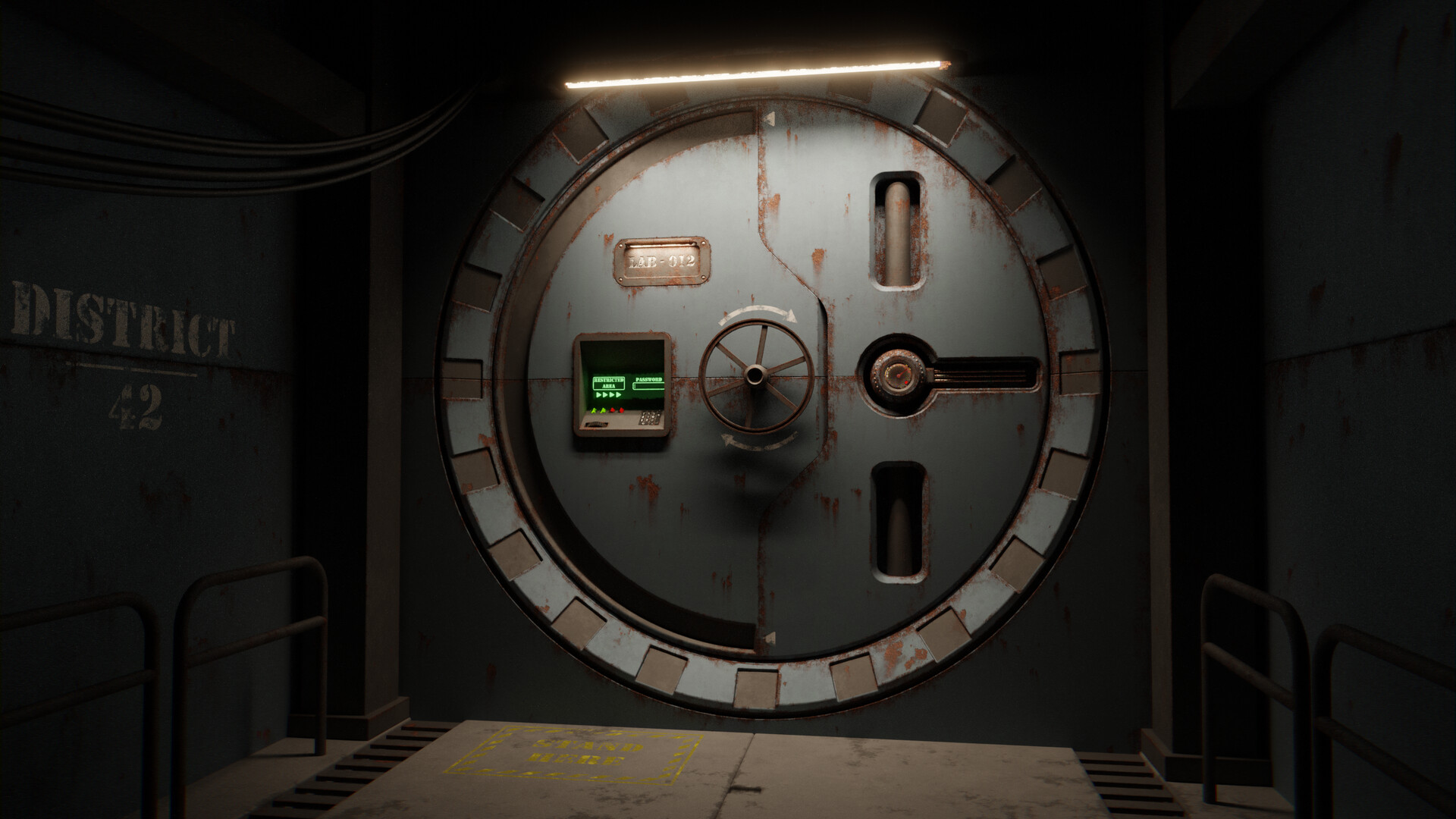 ArtStation - Rusty Door