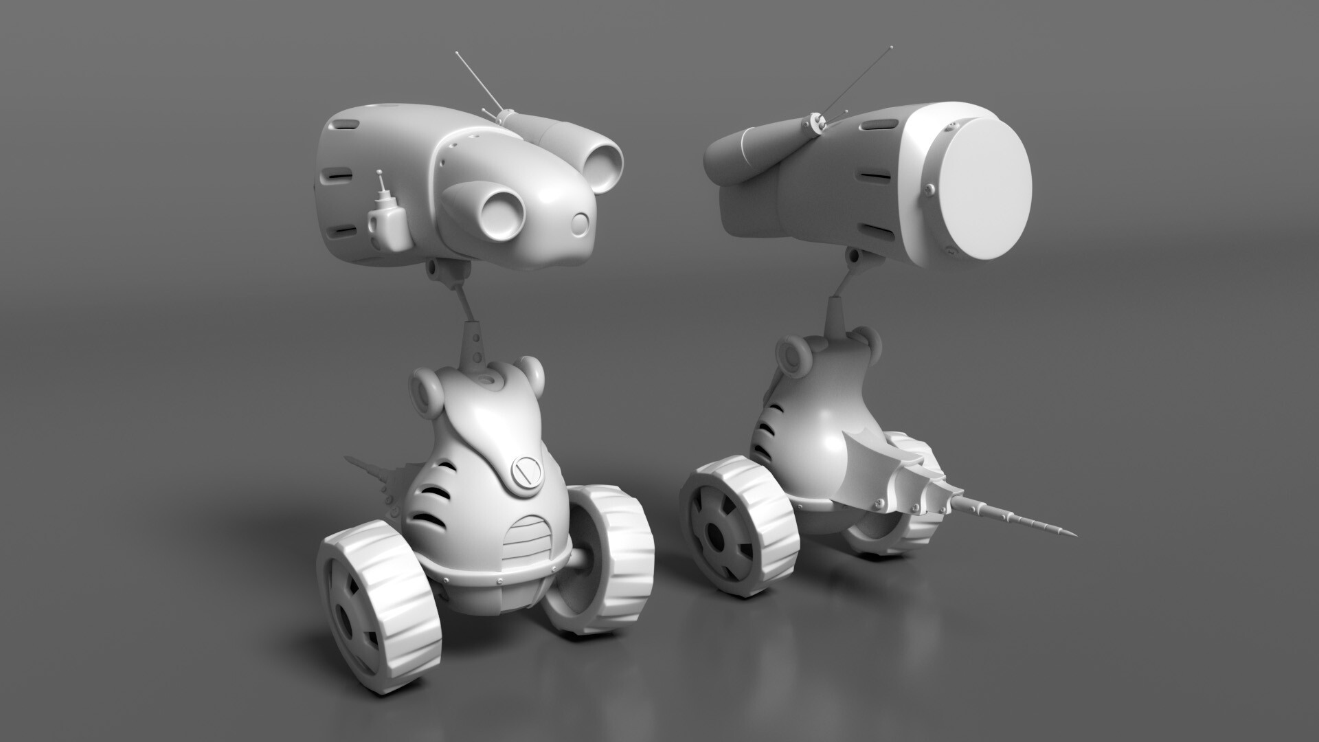 ArtStation - 3D Modelling Robot