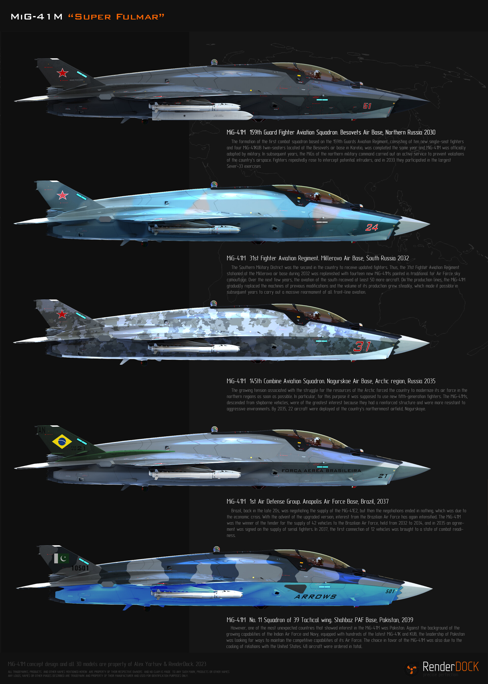 RenderDock - MiG-41M "Super Fulmar"