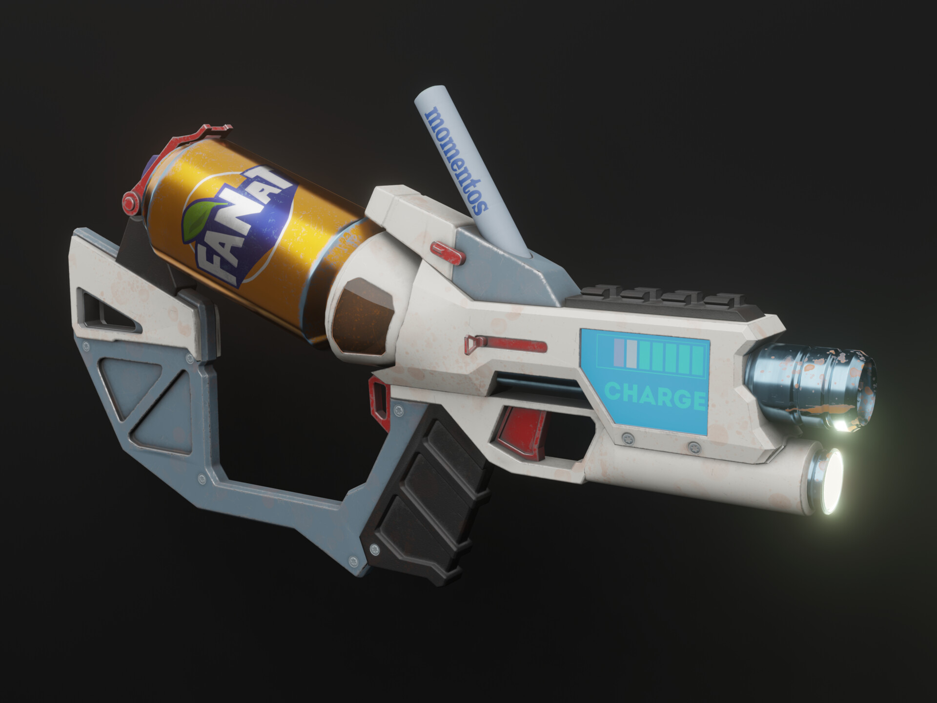 ArtStation - Soda gun (lowpoly)
