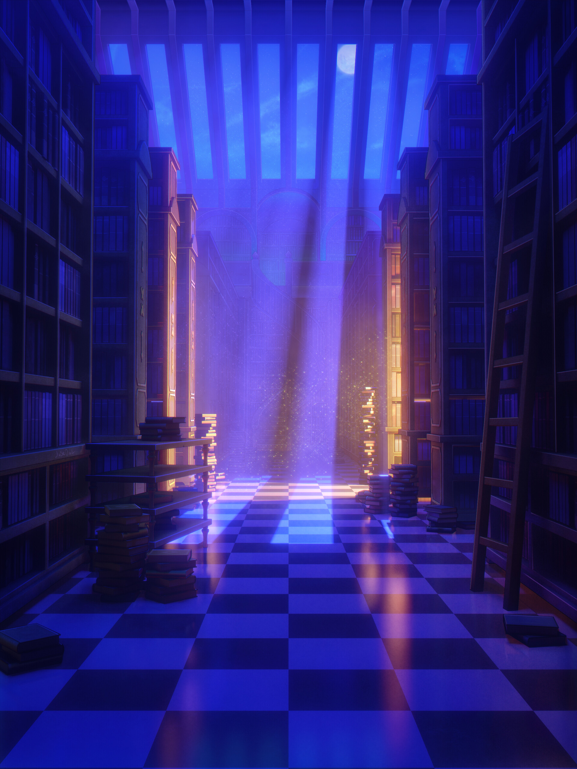 ArtStation - Magic Library