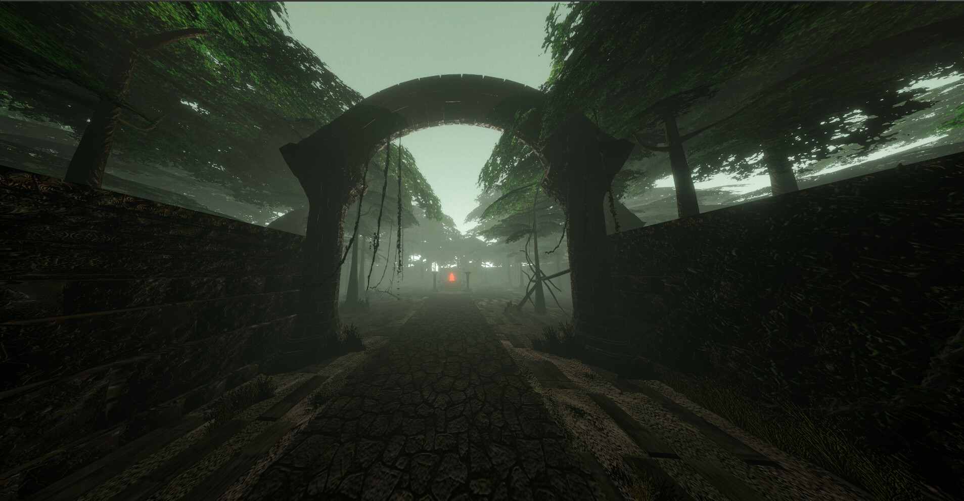 ArtStation - Haunted Desolation - A Low-Poly 3D Environment