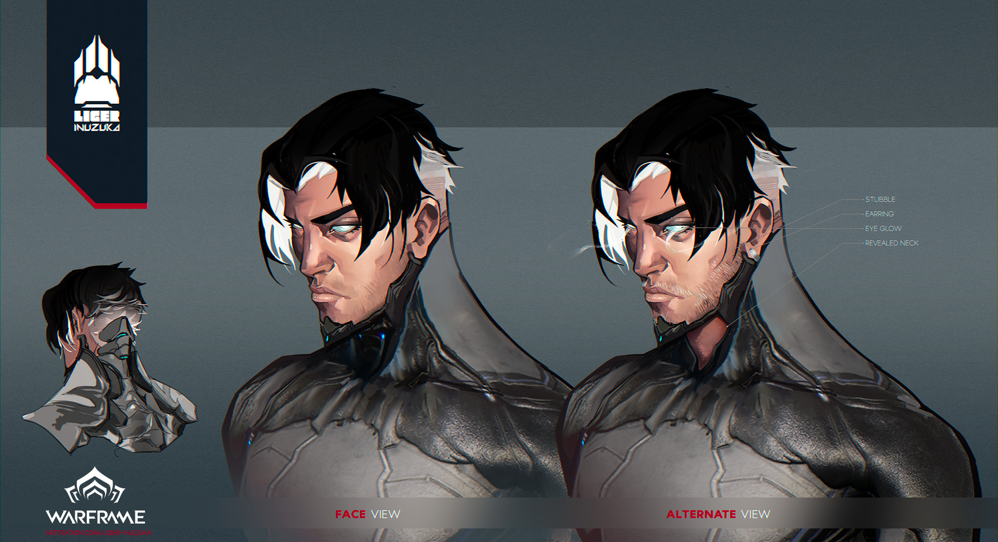 warframe excalibur face