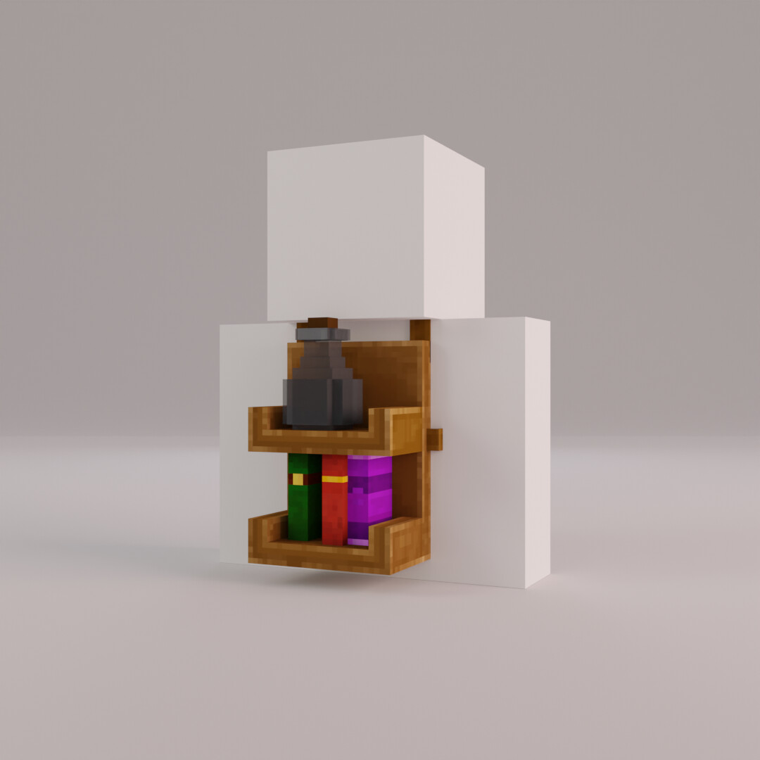 ArtStation - Magical Backpack - Minecraft Cosmetic