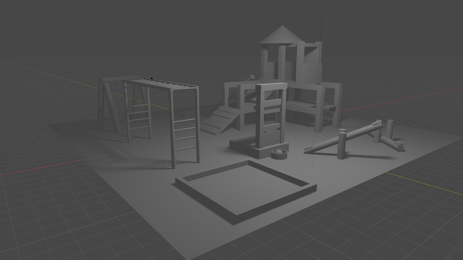 ArtStation - Parque Blender - Ejercicio 1