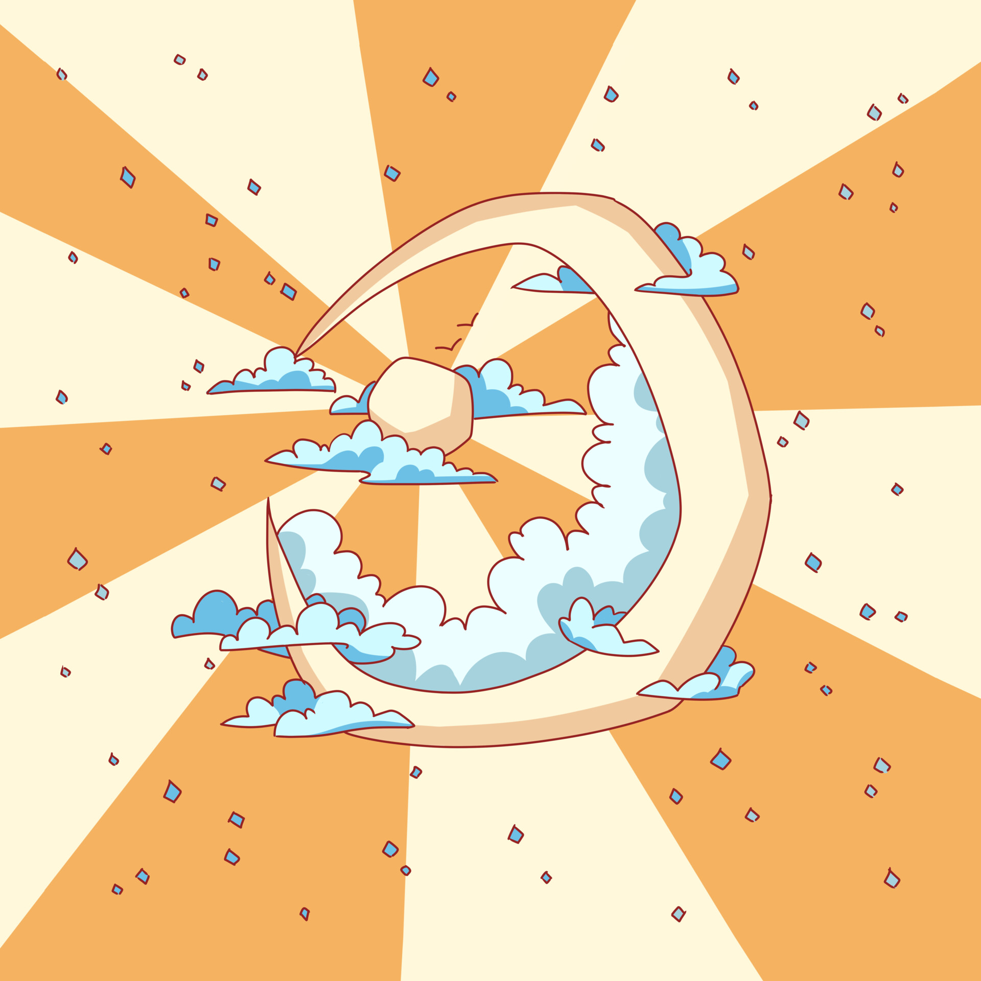 ArtStation - Sun and Moon Design