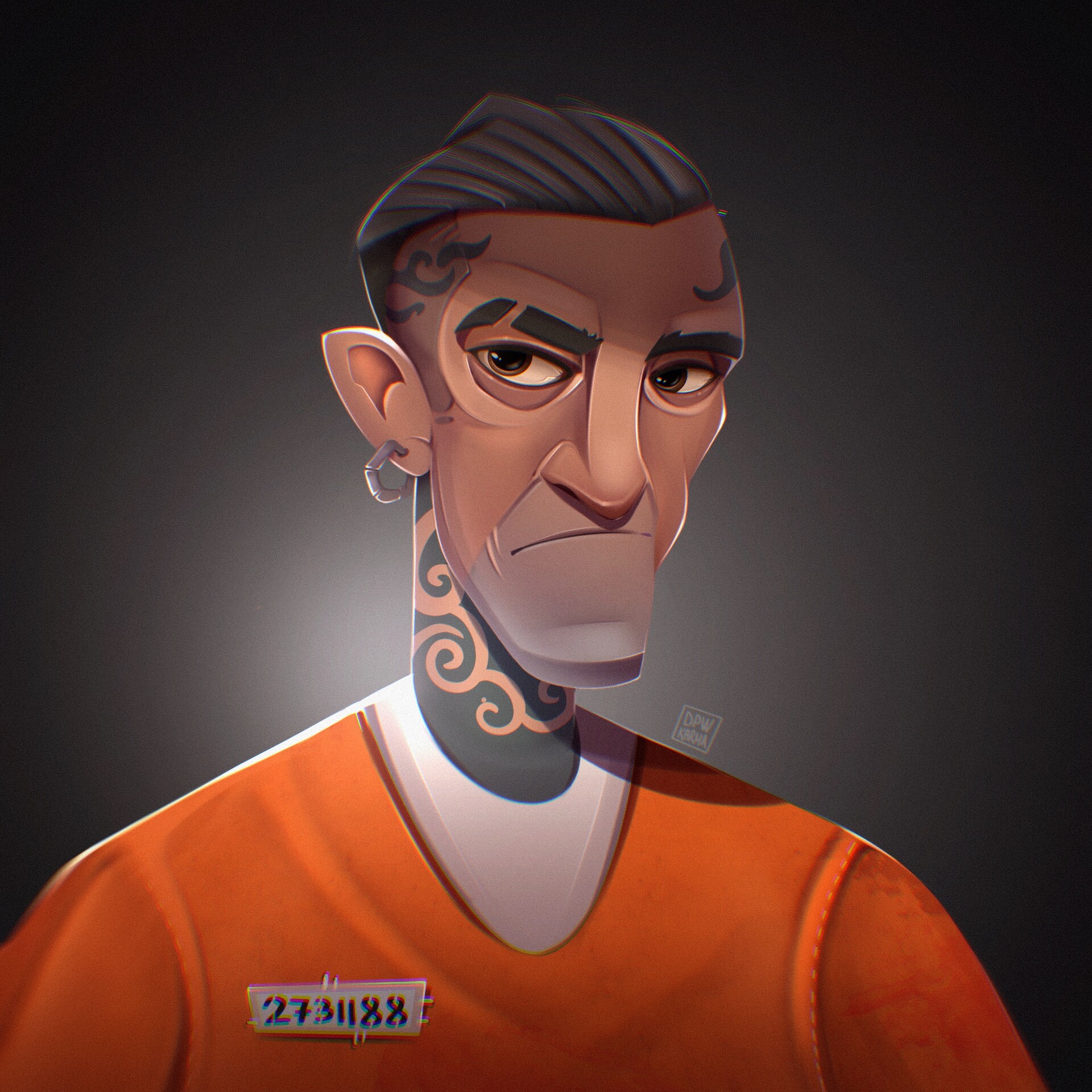 ArtStation - PRISONER “2731188”