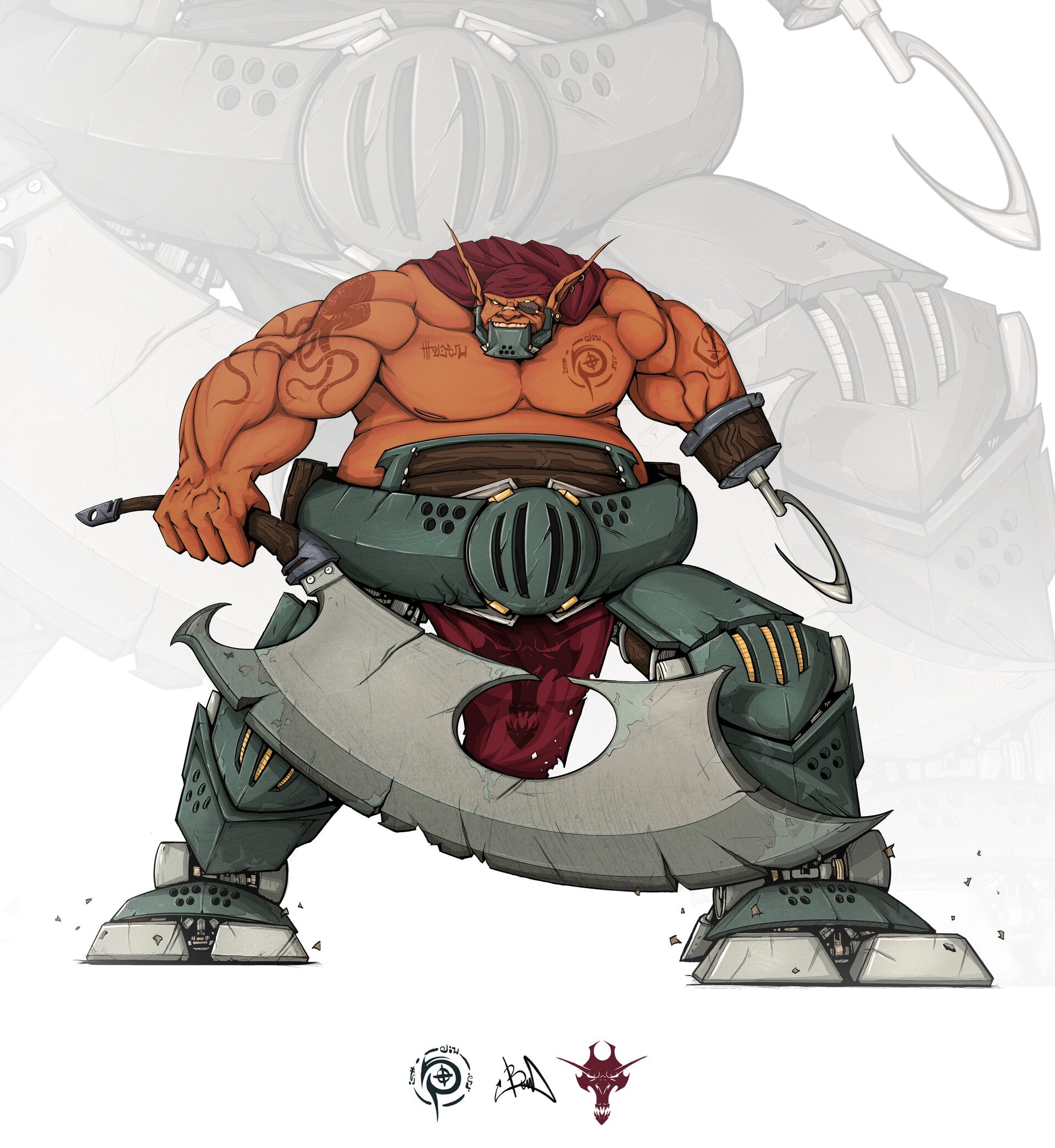 ArtStation - Mecha Goblin Goliath