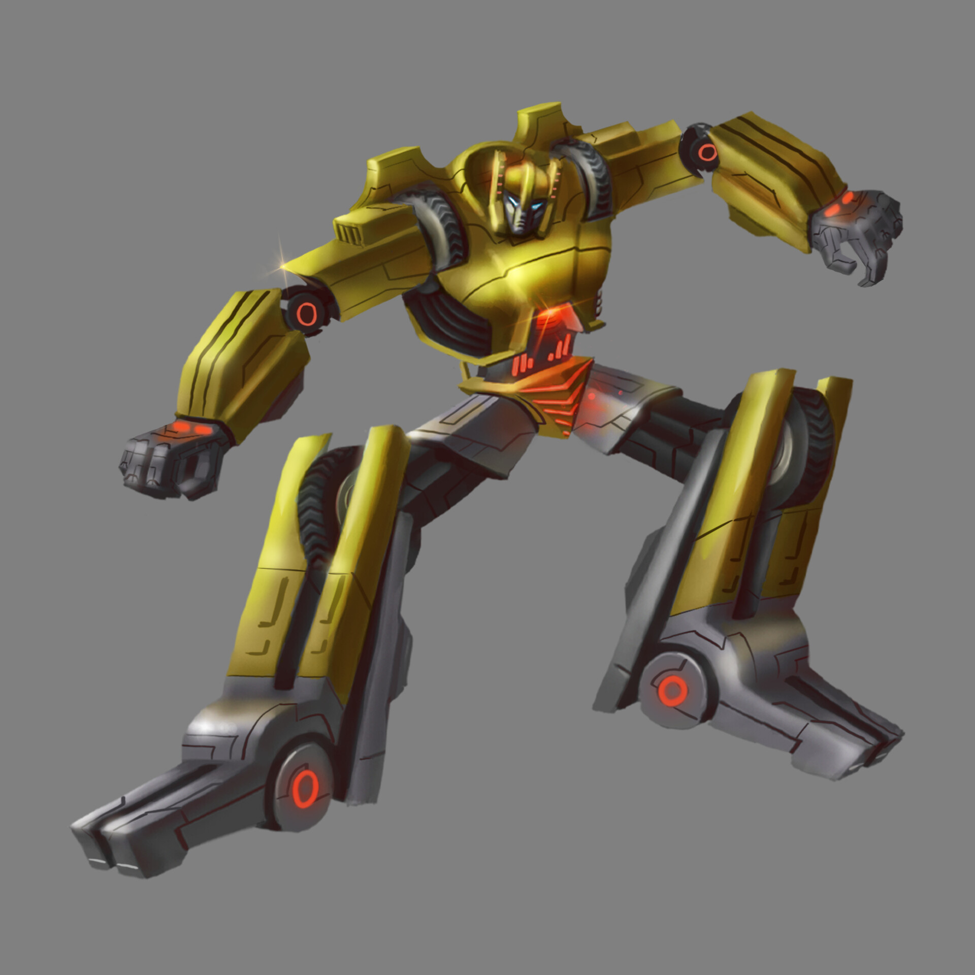 ArtStation - Transformer sketch