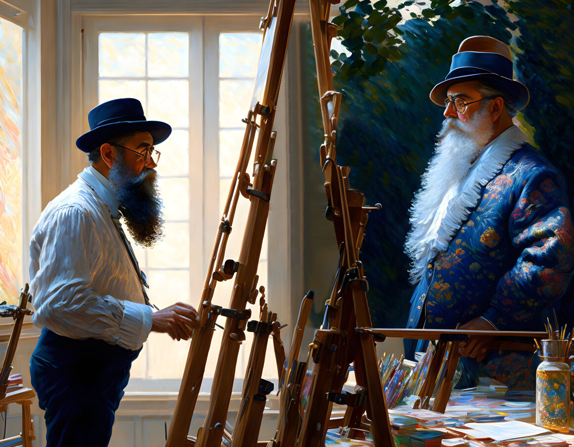 ArtStation - Claude Monet in his studio