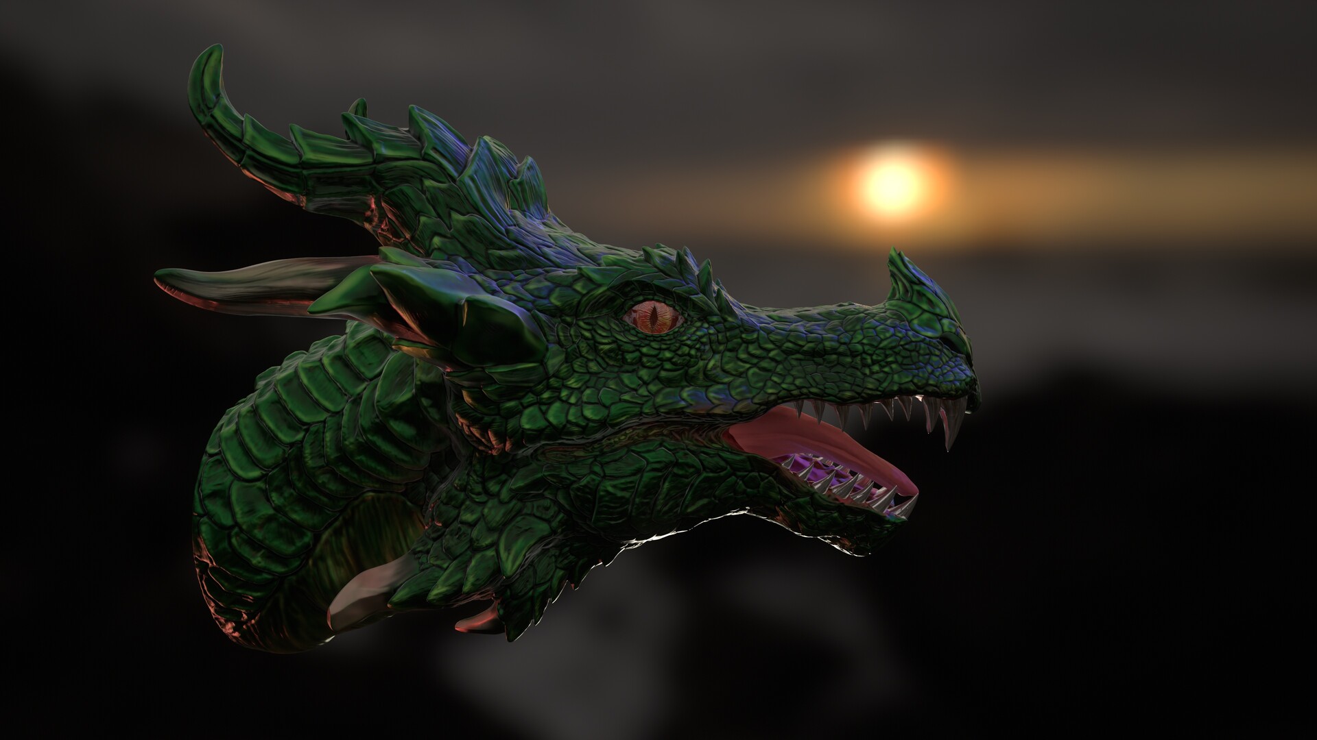 Manuel Limon - Odahviing dragon head