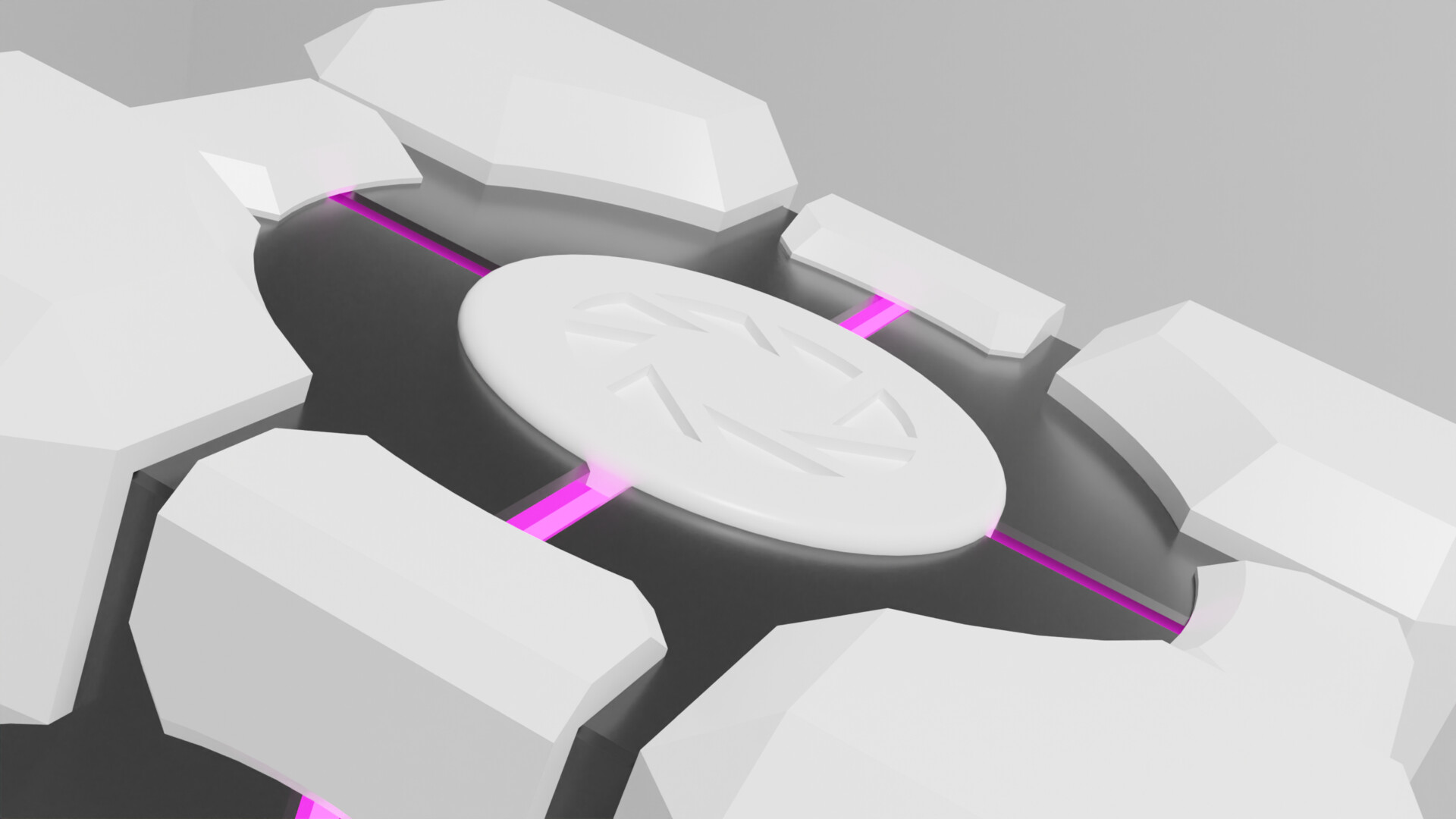 Companion Cube Wallpaper