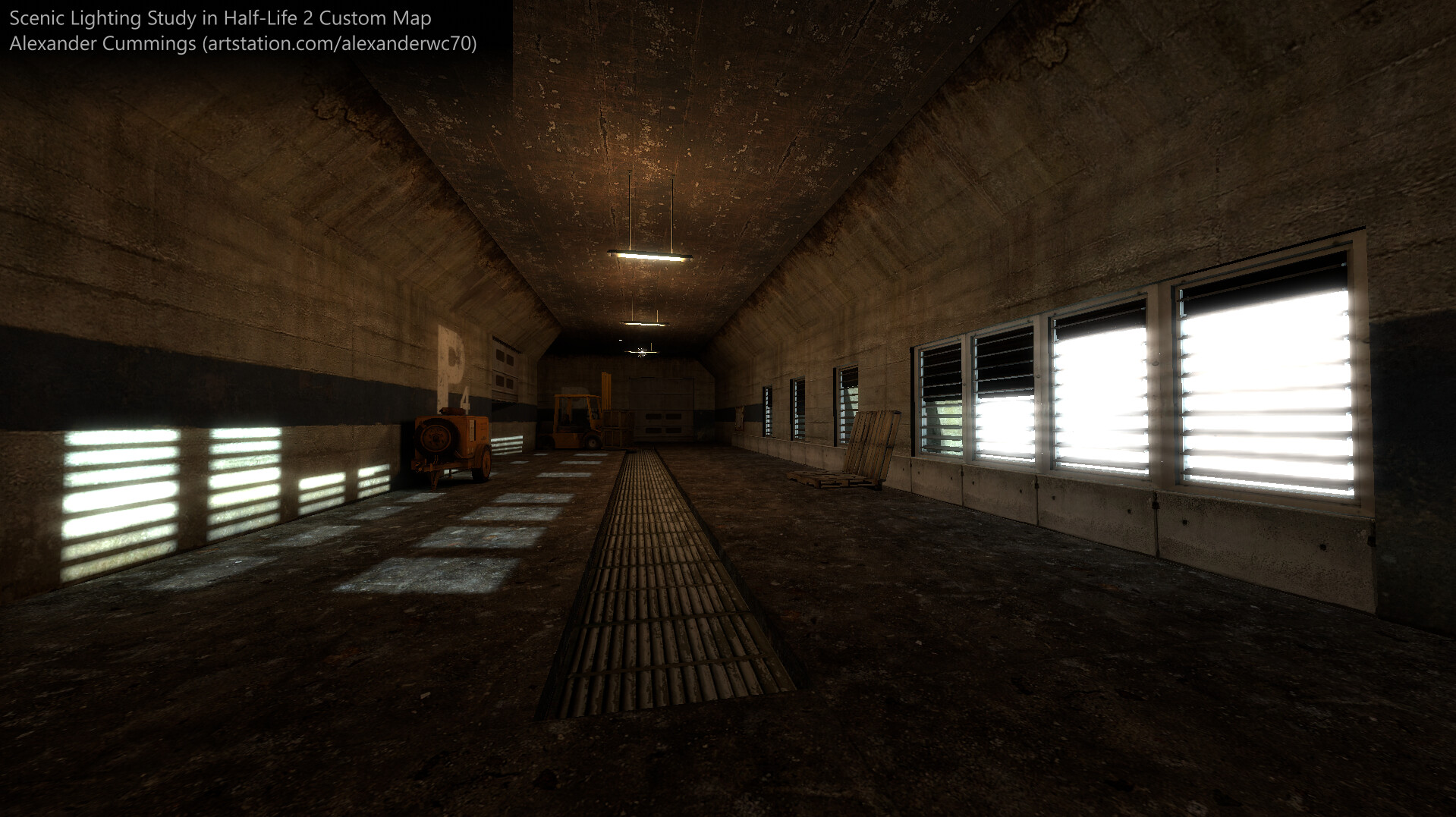 Alexander Cummings - Lighting Study with Half-Life 2 Mapping