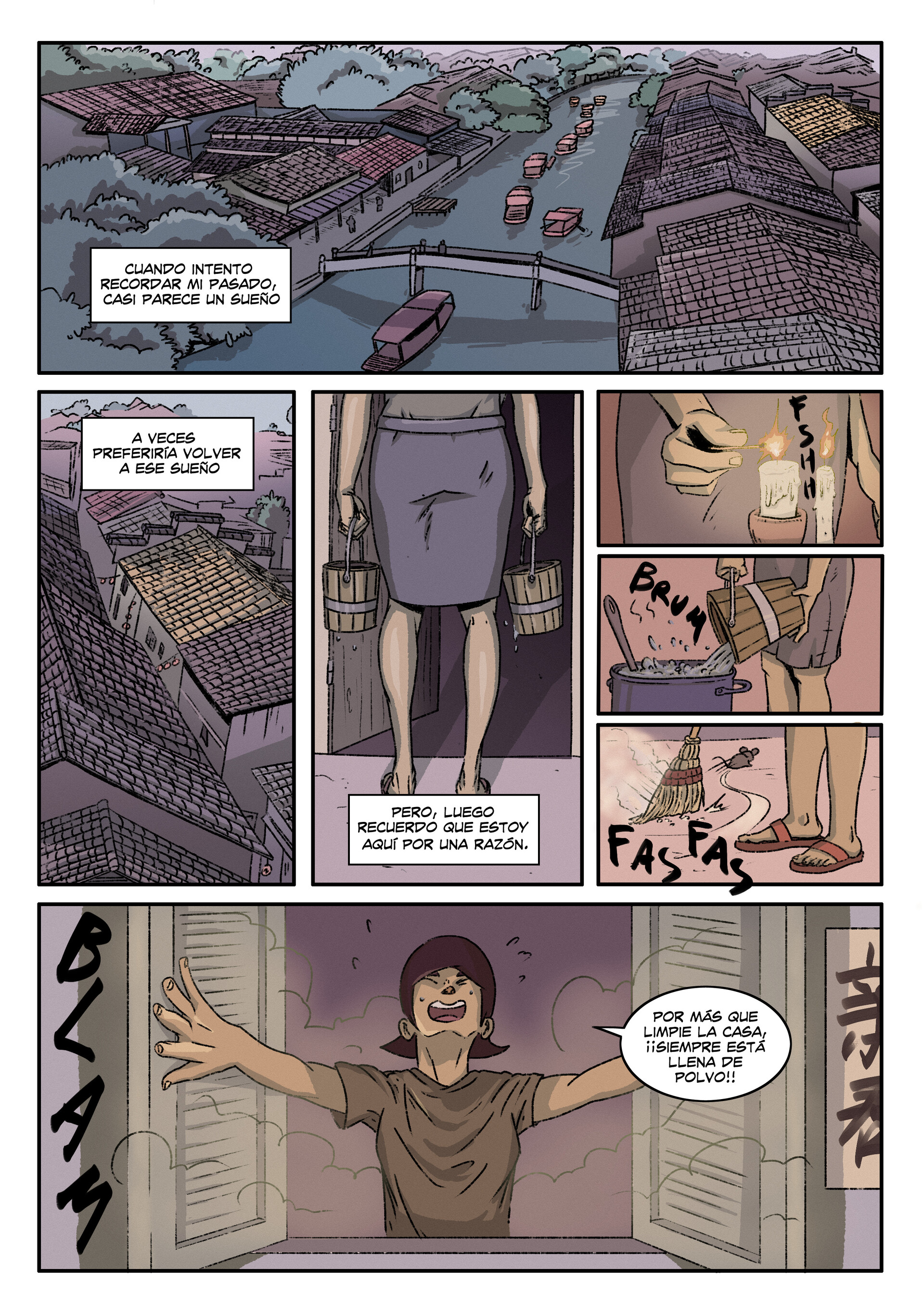 ArtStation - Comic art page 1