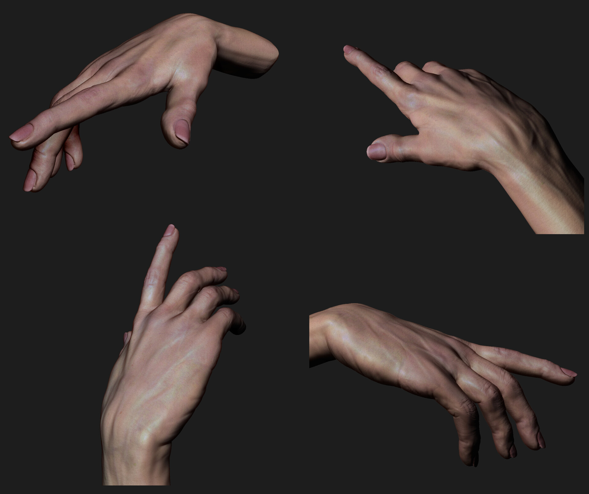 Sherif Dawoud | 3D Game Artist - Hands Sculpting and Animation ...