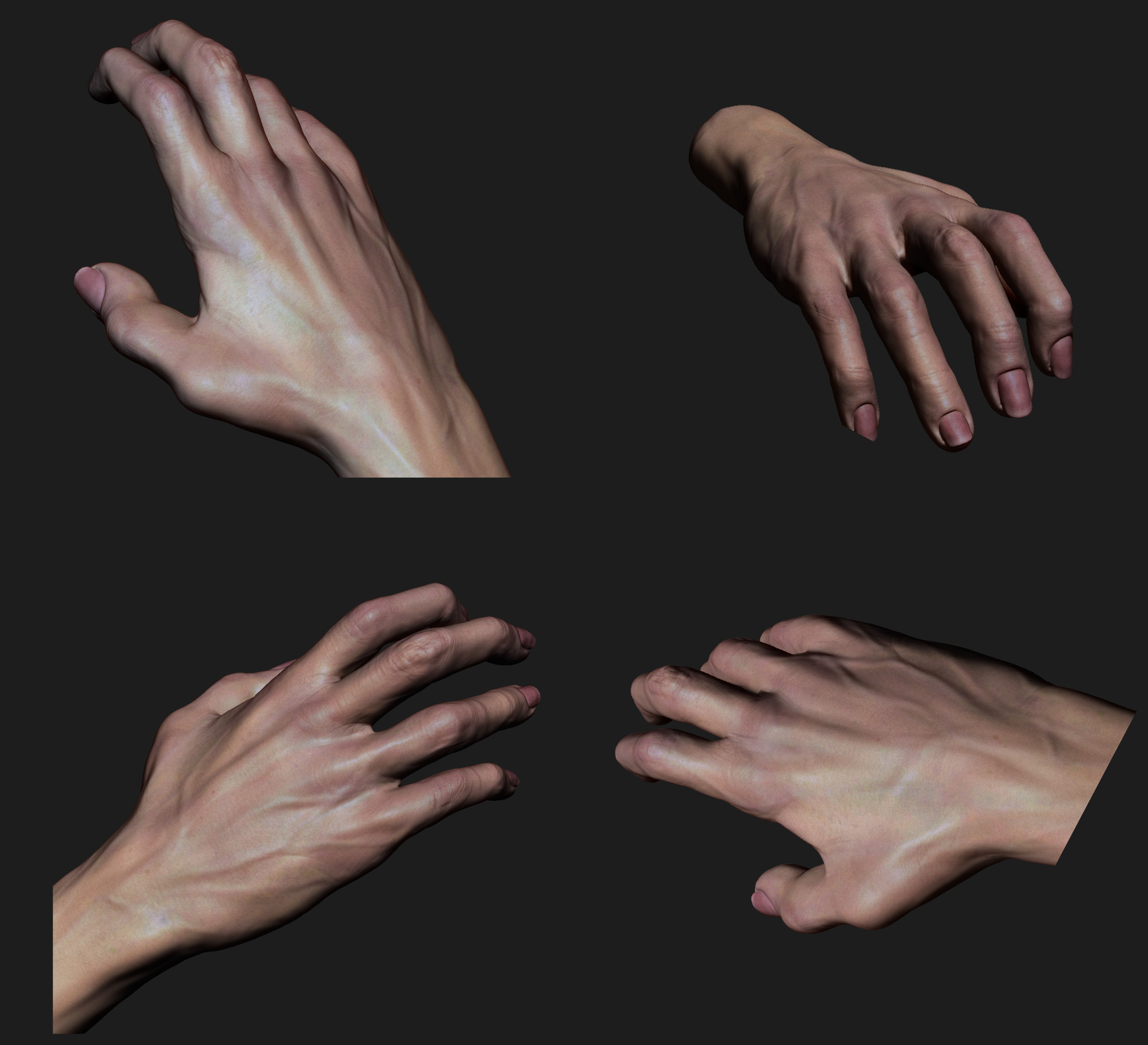 Sherif Dawoud | 3D Game Artist - Hands Sculpting and Animation ...