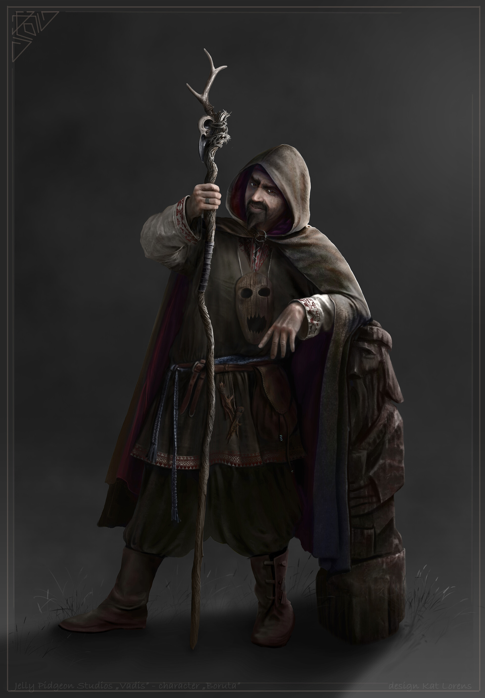 ArtStation - "Żerca" Slavic priest
