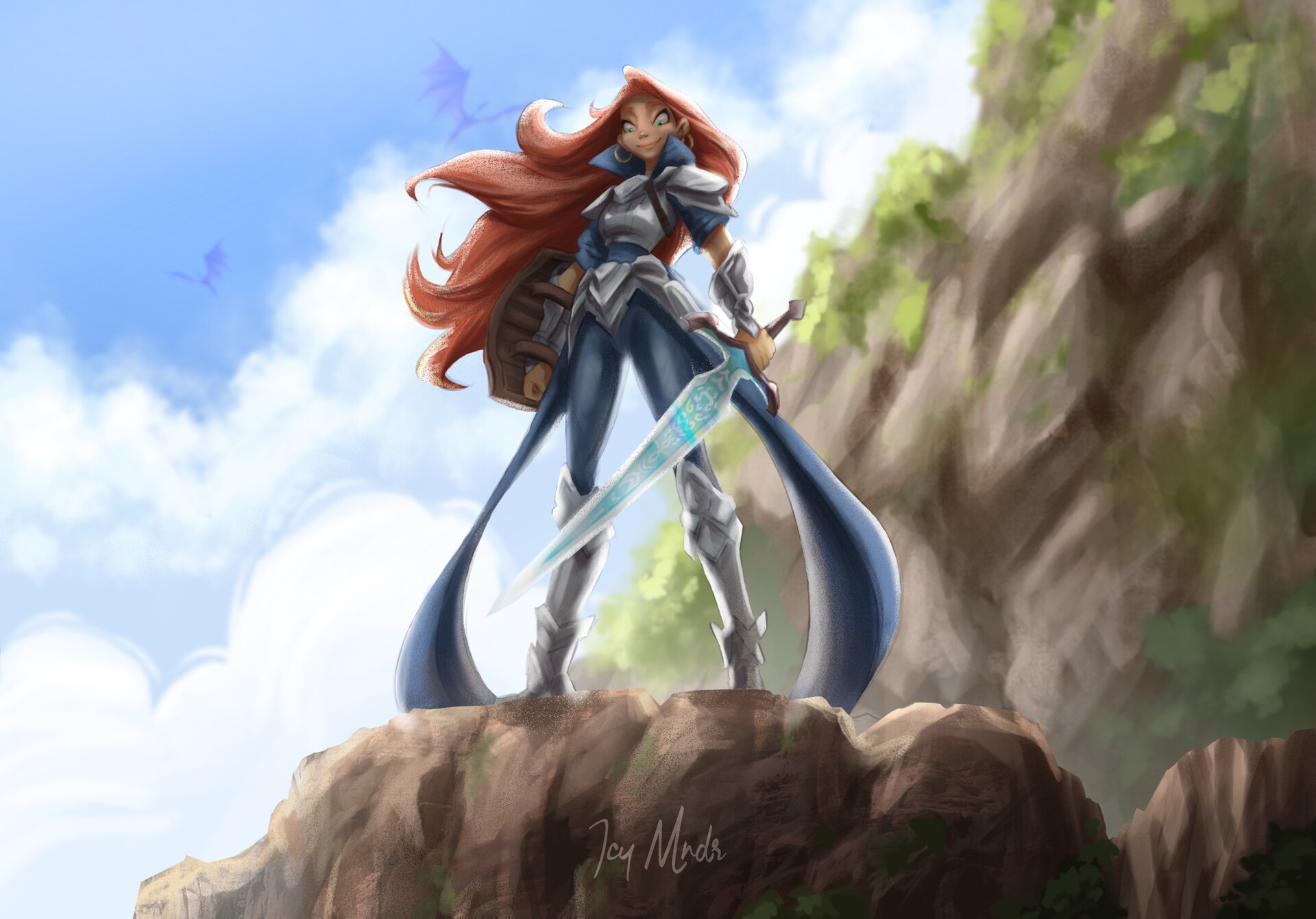 ArtStation - A hero came to save them all.