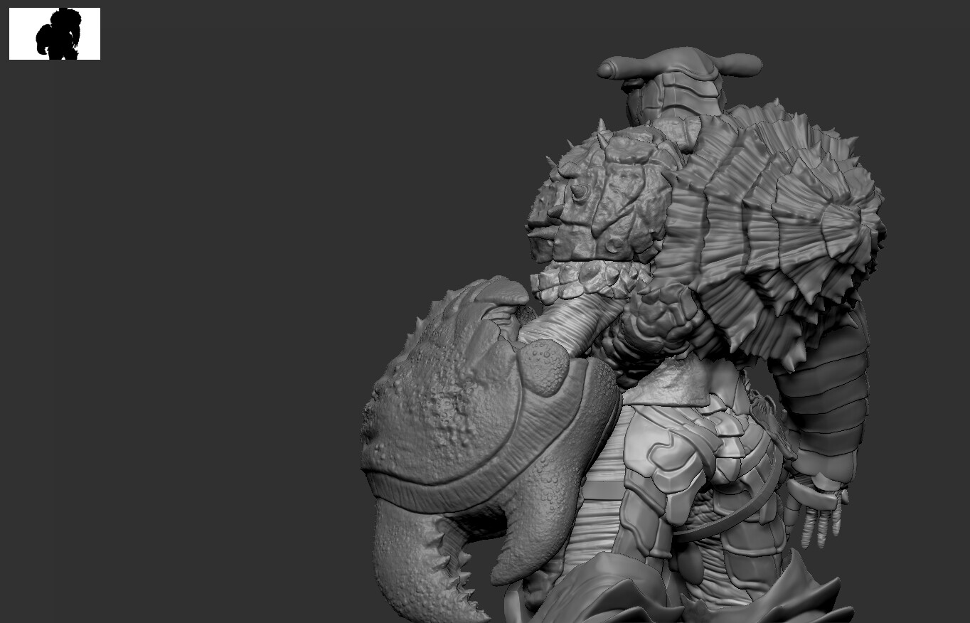 Yash Solanki - Lemurian Crustacean Bio-Armor