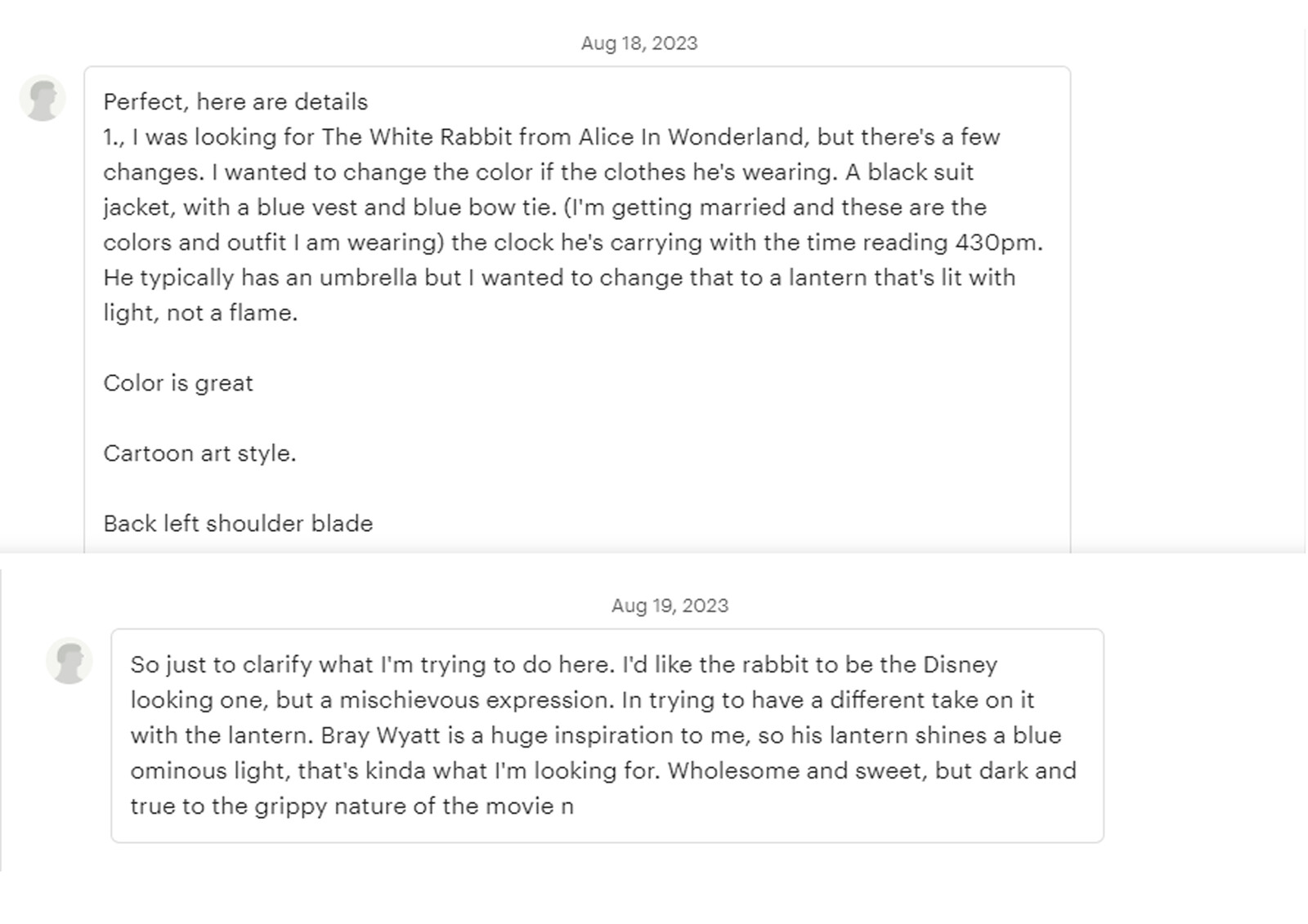 Brix Ink Tattoo - Whimsically Wicked Wedding Ink - The white rabbit of ...