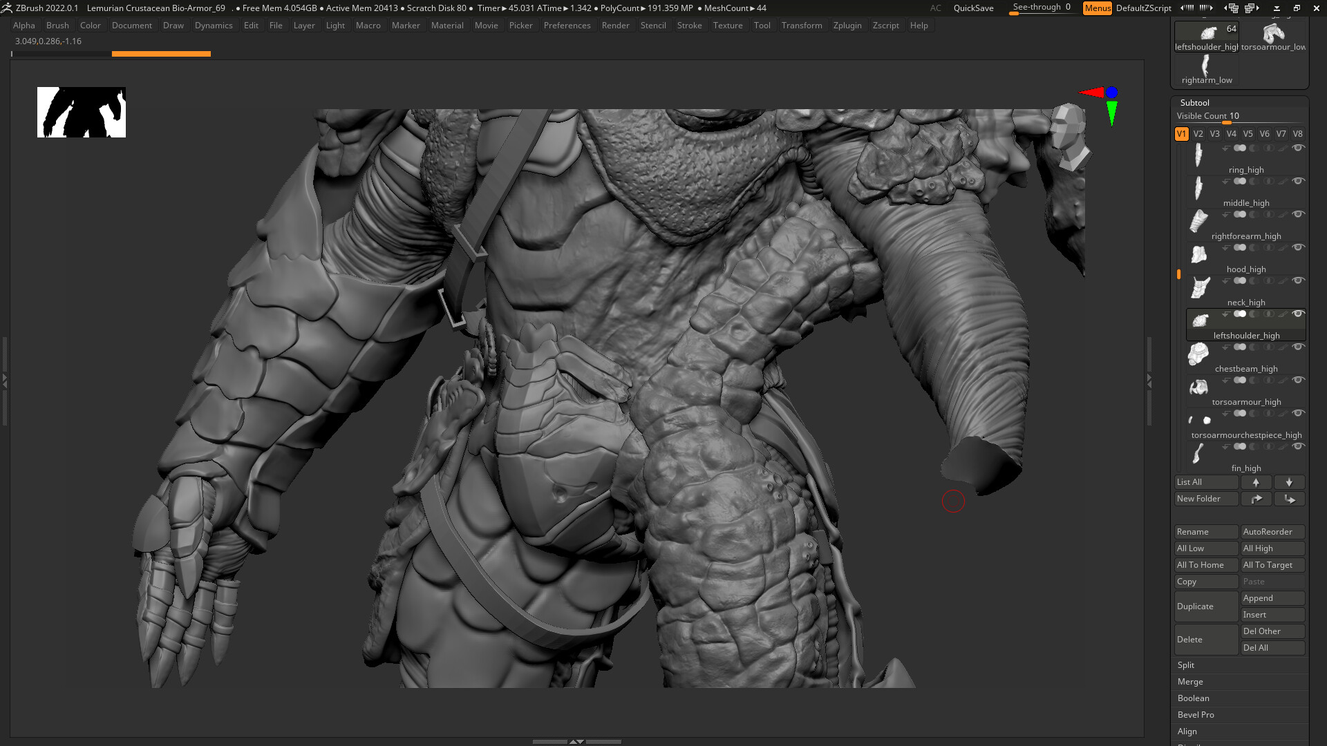 Yash Solanki - Lemurian Crustacean Bio-Armor