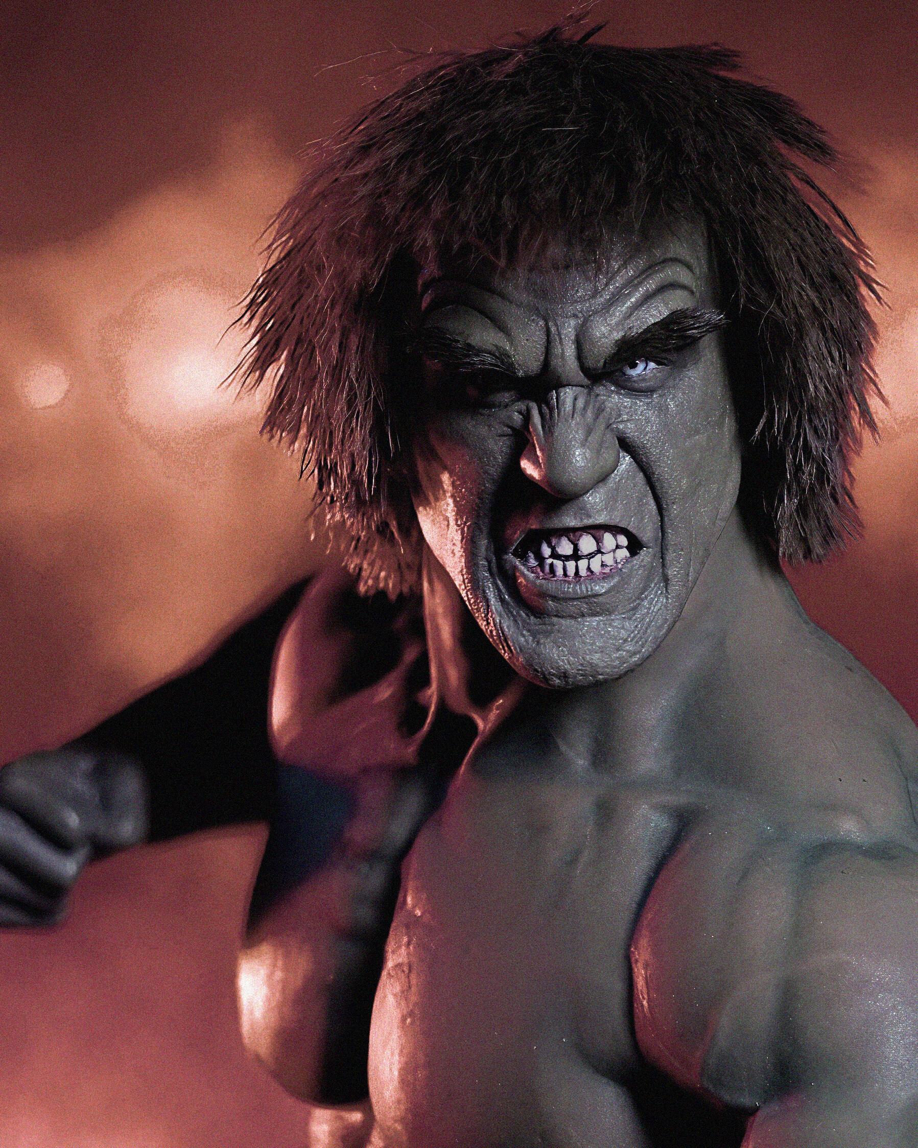 ArtStation - The Incredible Hulk (1977 - 1982) Custom Figure