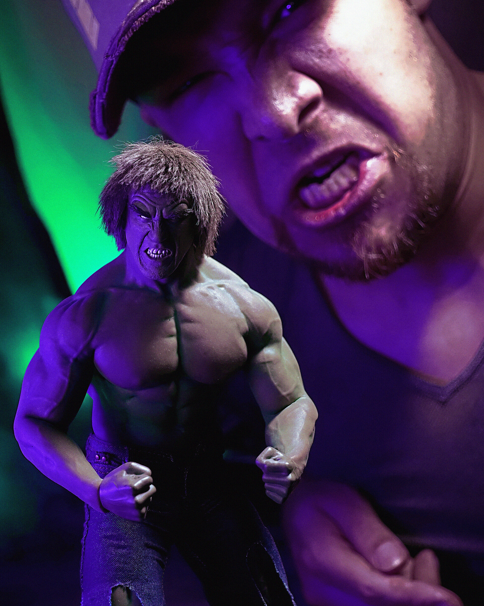 One Sixth Practical - The Incredible Hulk (1977 - 1982) Custom Figure & I