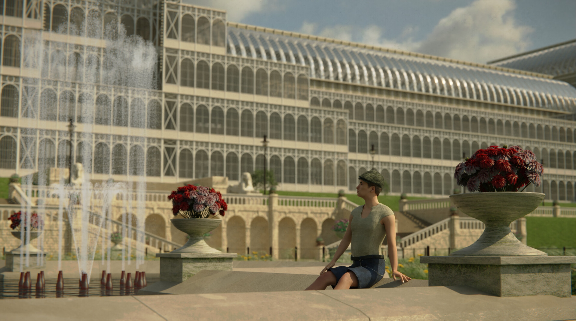 ArtStation - Some more images of Crystal Palace