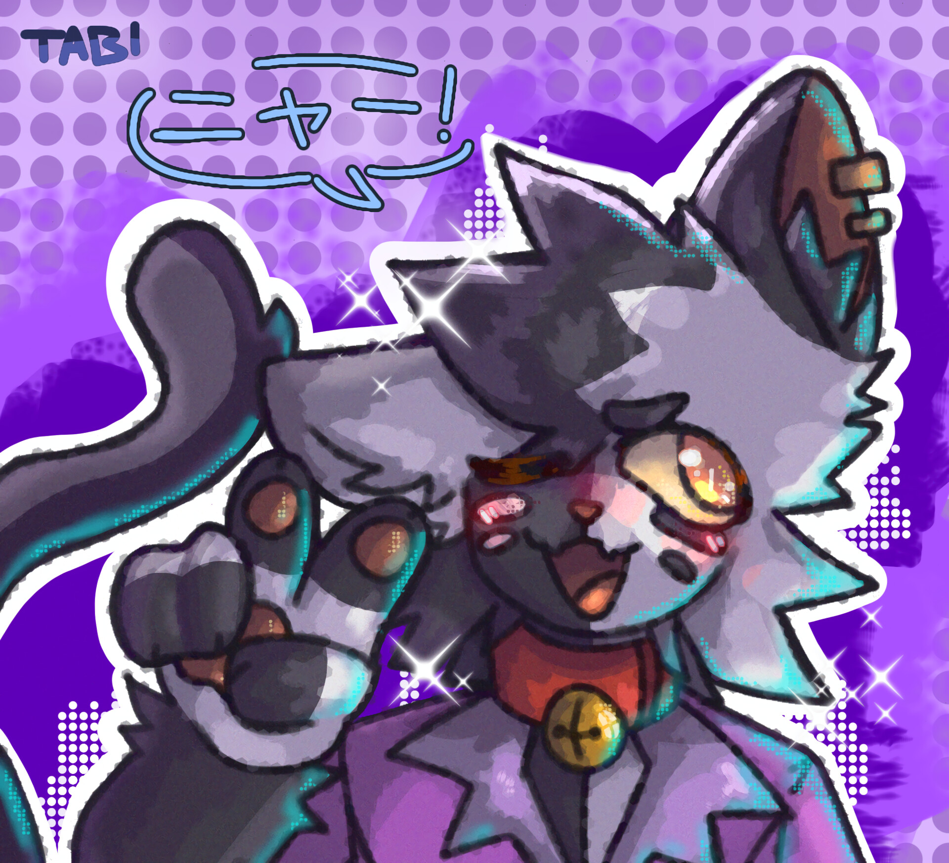 ArtStation - Gift for my friend !!!!!(⚈∇⚈ )