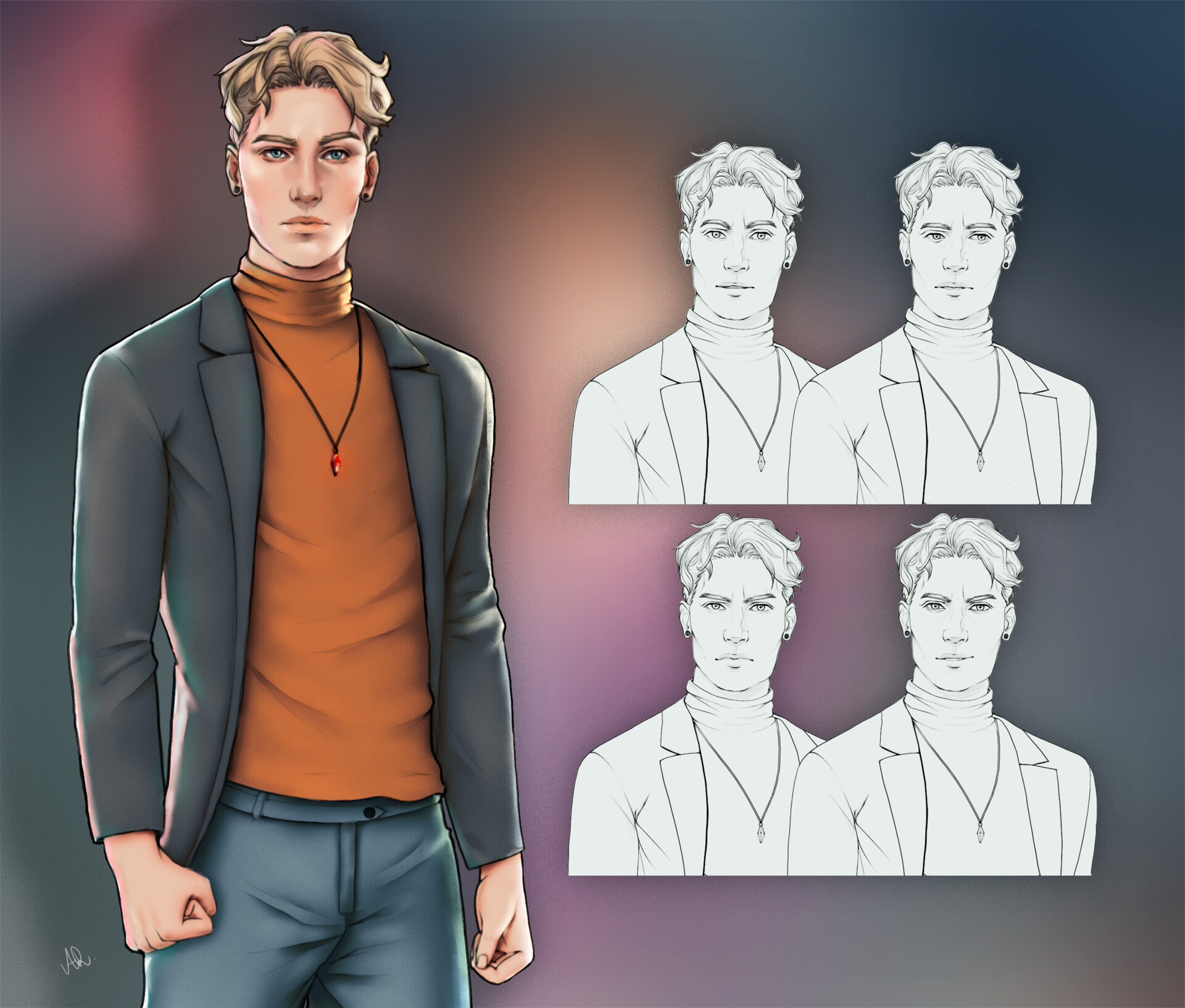 ArtStation - Visual Novel Avatar