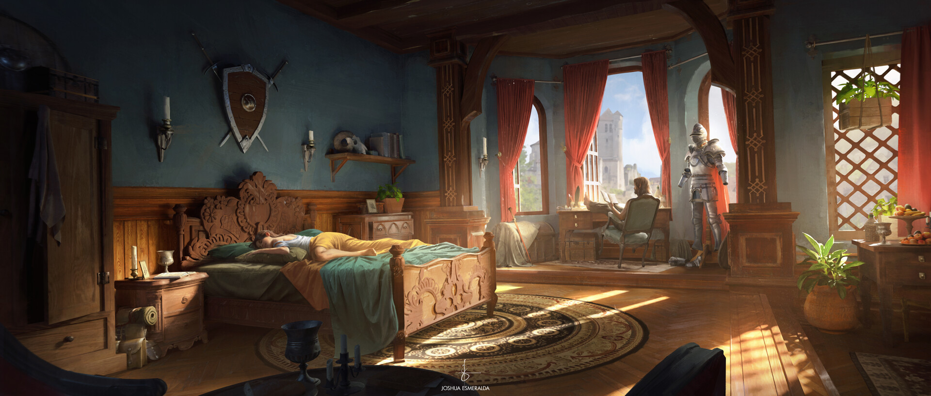 ArtStation - The Knight's Quarters