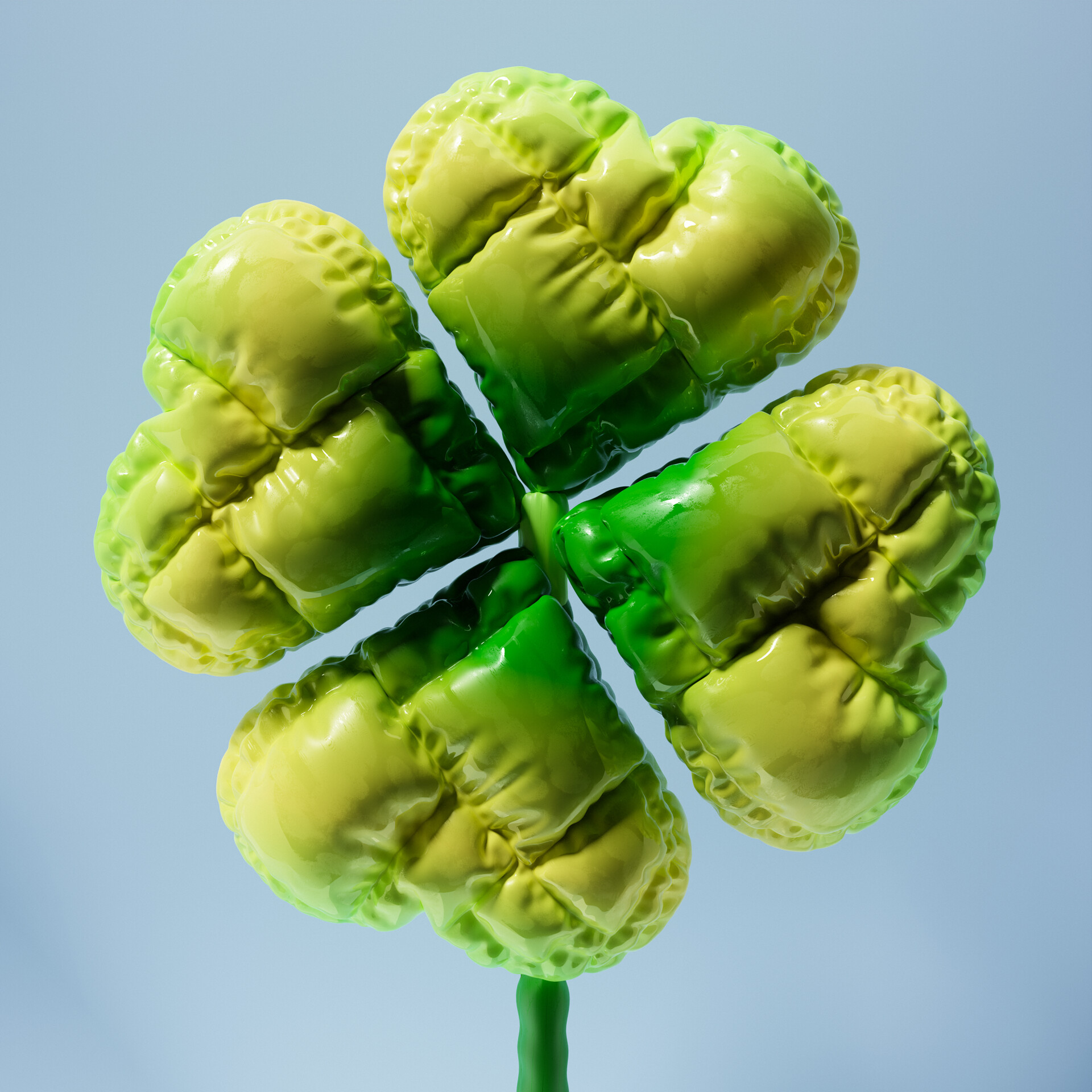 ArtStation - Four-leaf clover 3D